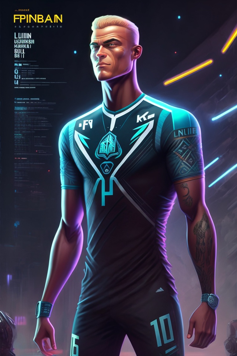 Lexica - Magine an astonishing futuristic scene where Lionel Messi, the ...