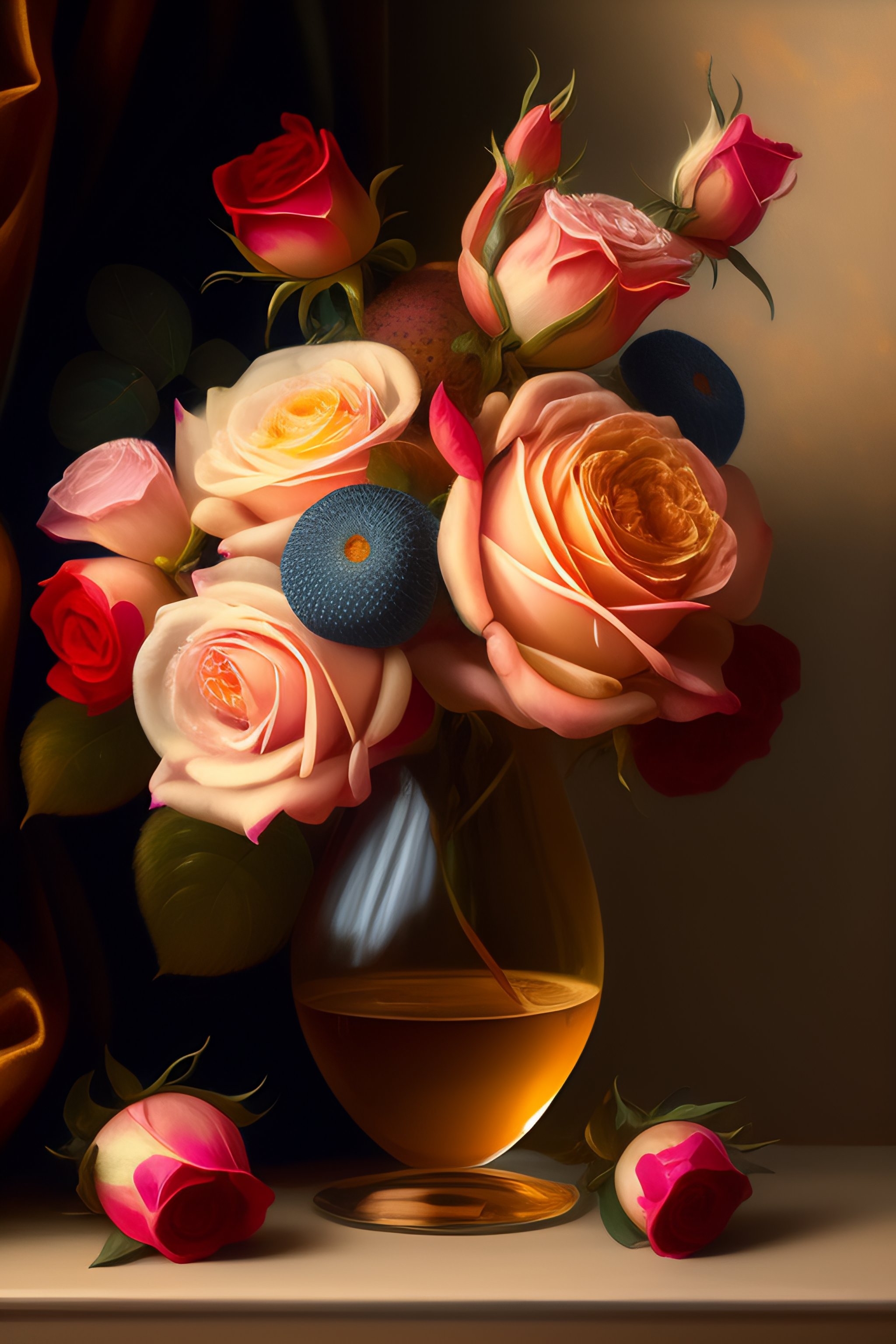 Lexica - Web site, bouquet, still life, flower arrangement, different ...