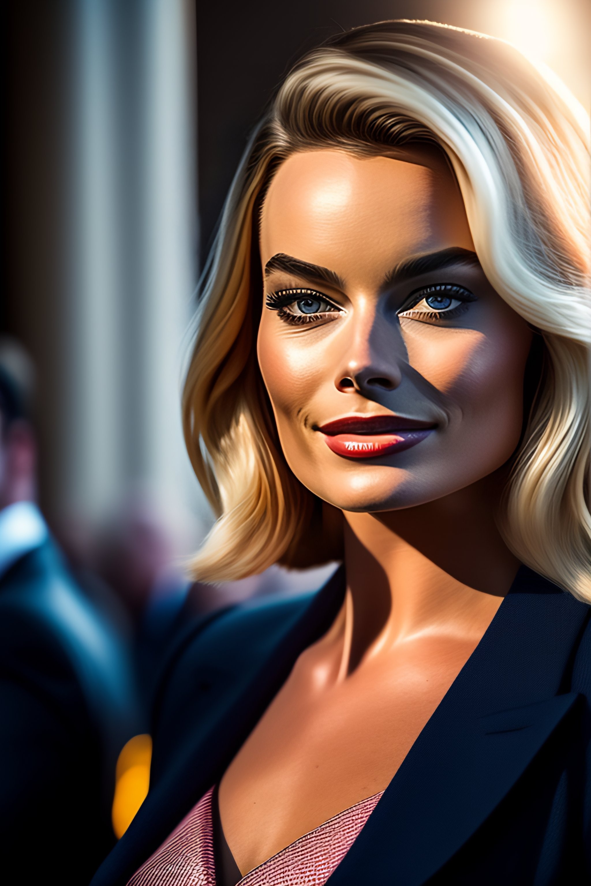 Lexica - Margot Robbie as the President of the European Commission ...