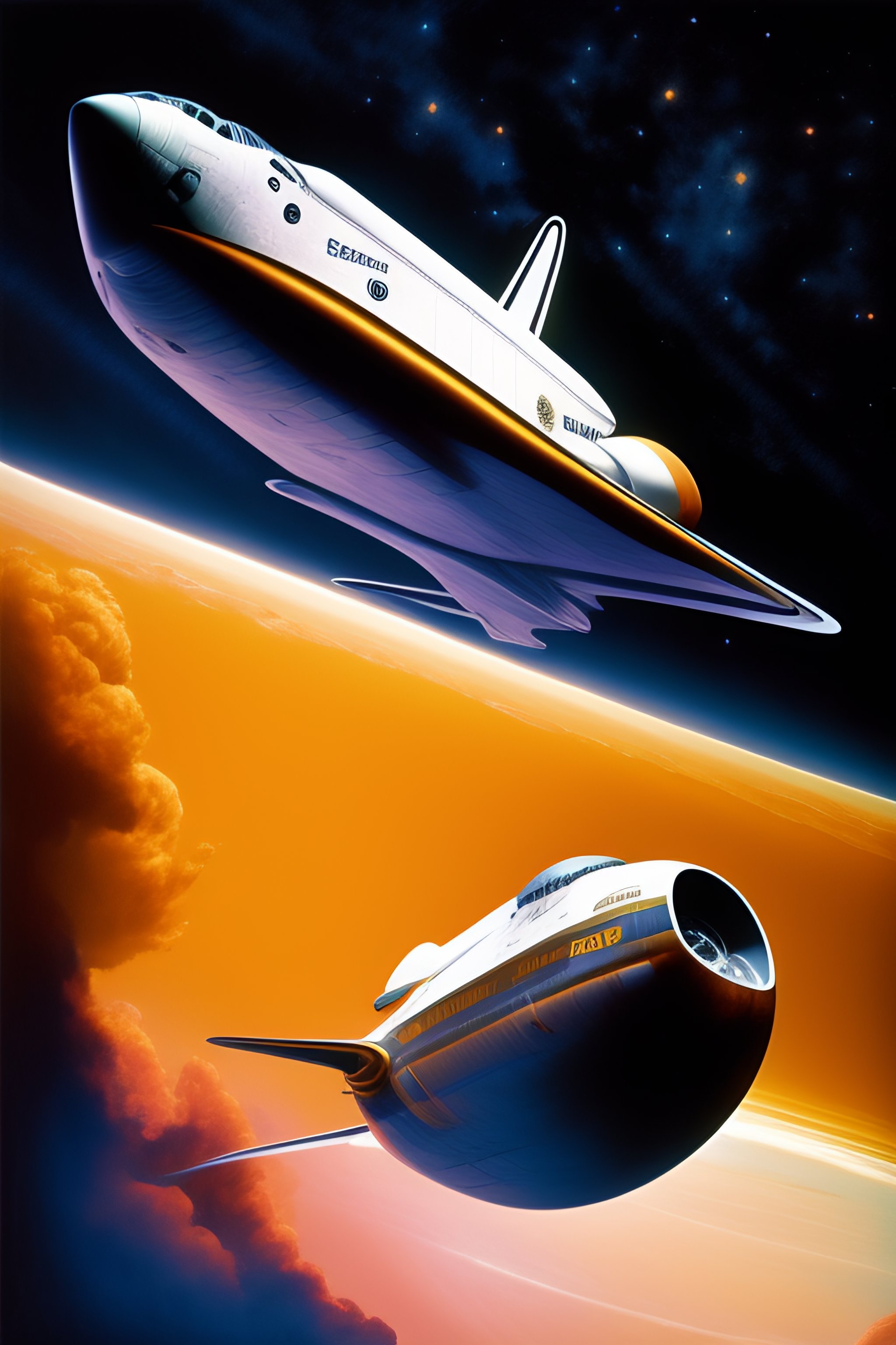 Lexica - Woman 1963 sci fi movie in space shuttle, stunning ...