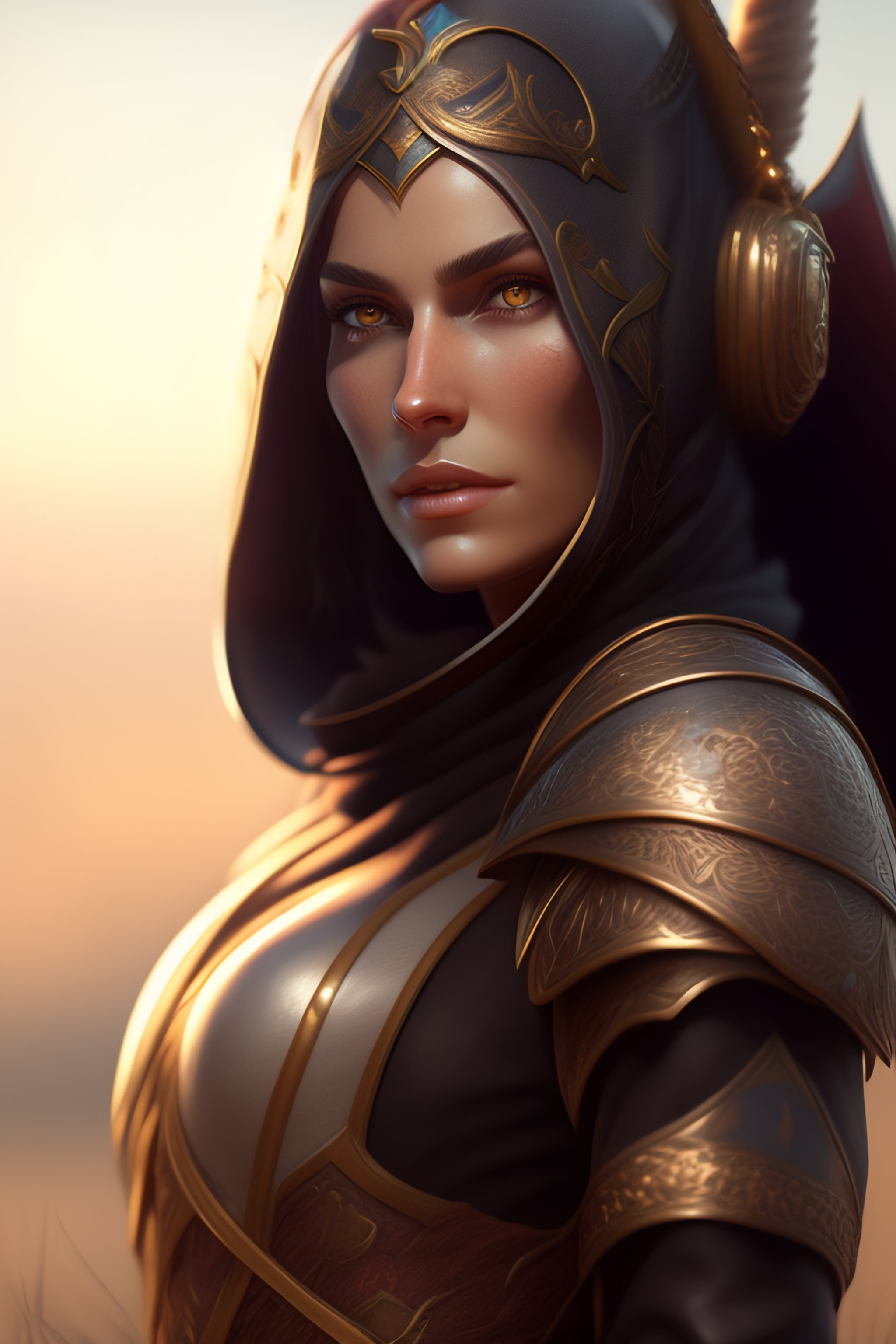 Lexica - Huntress, highly detailed, artstation, soft light, sharp focus ...