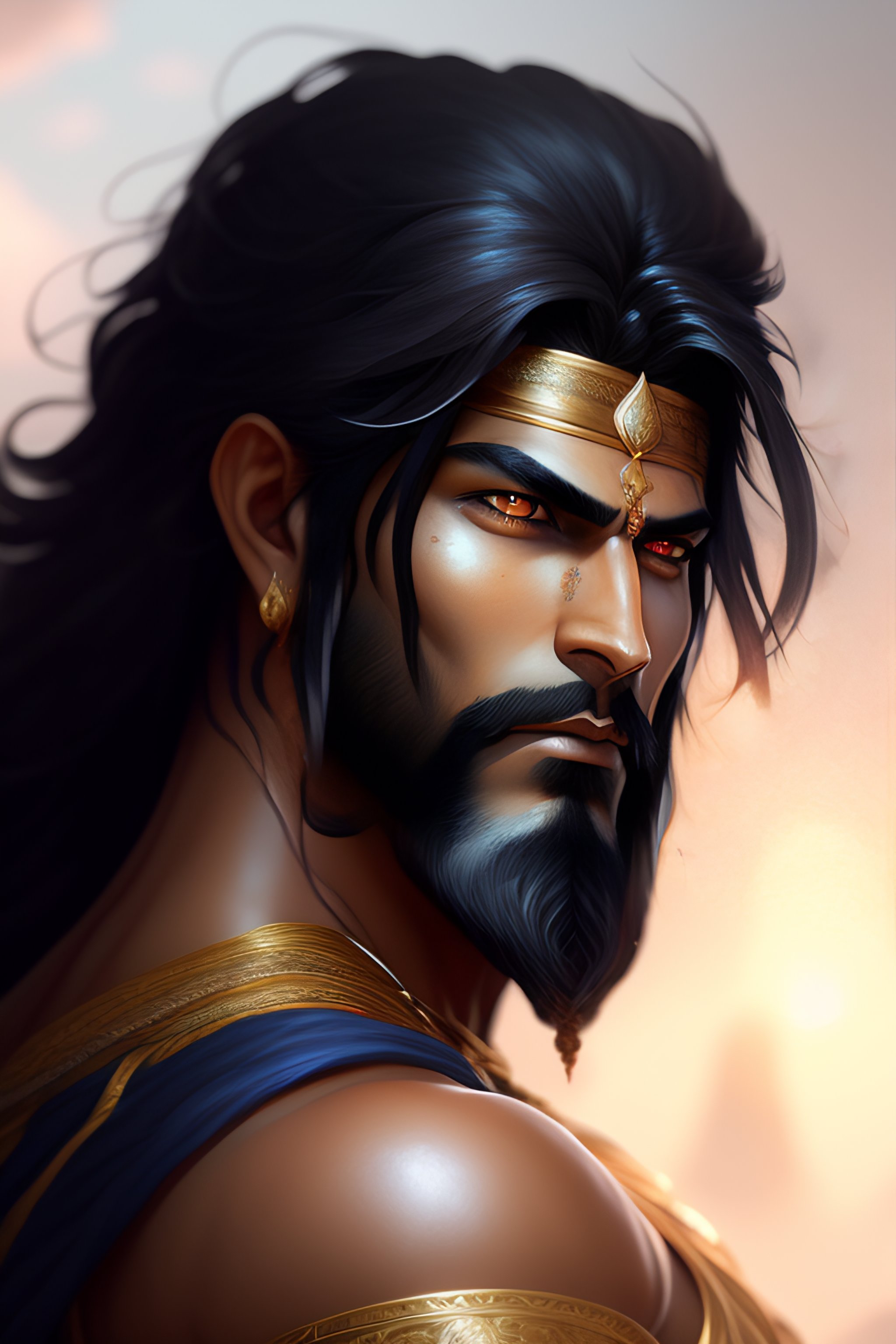 Lexica - Rugged zeus as kripacharya ( Mahabharat characters) indian ...