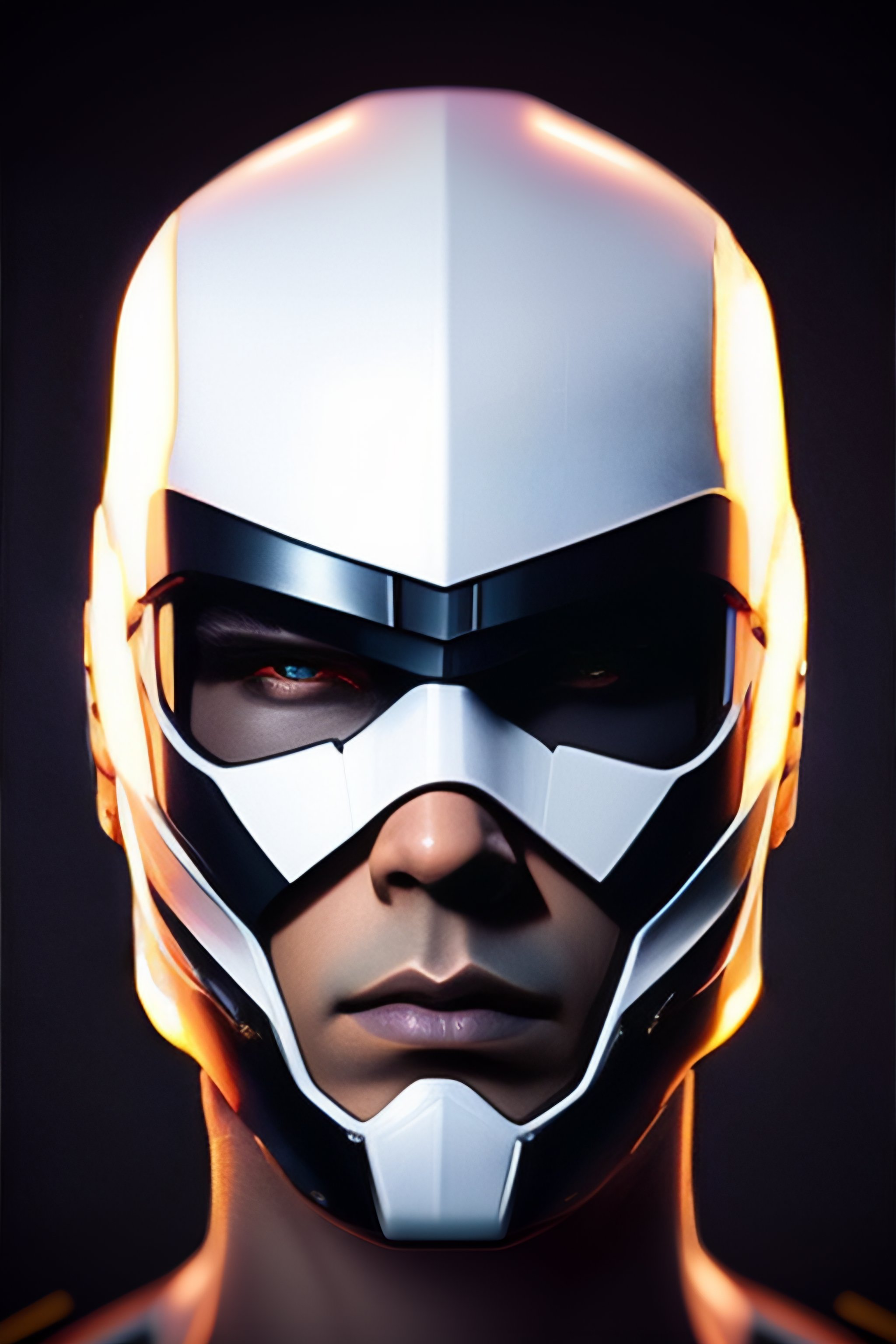 Lexica - Cyberpunk 2077 mask man white