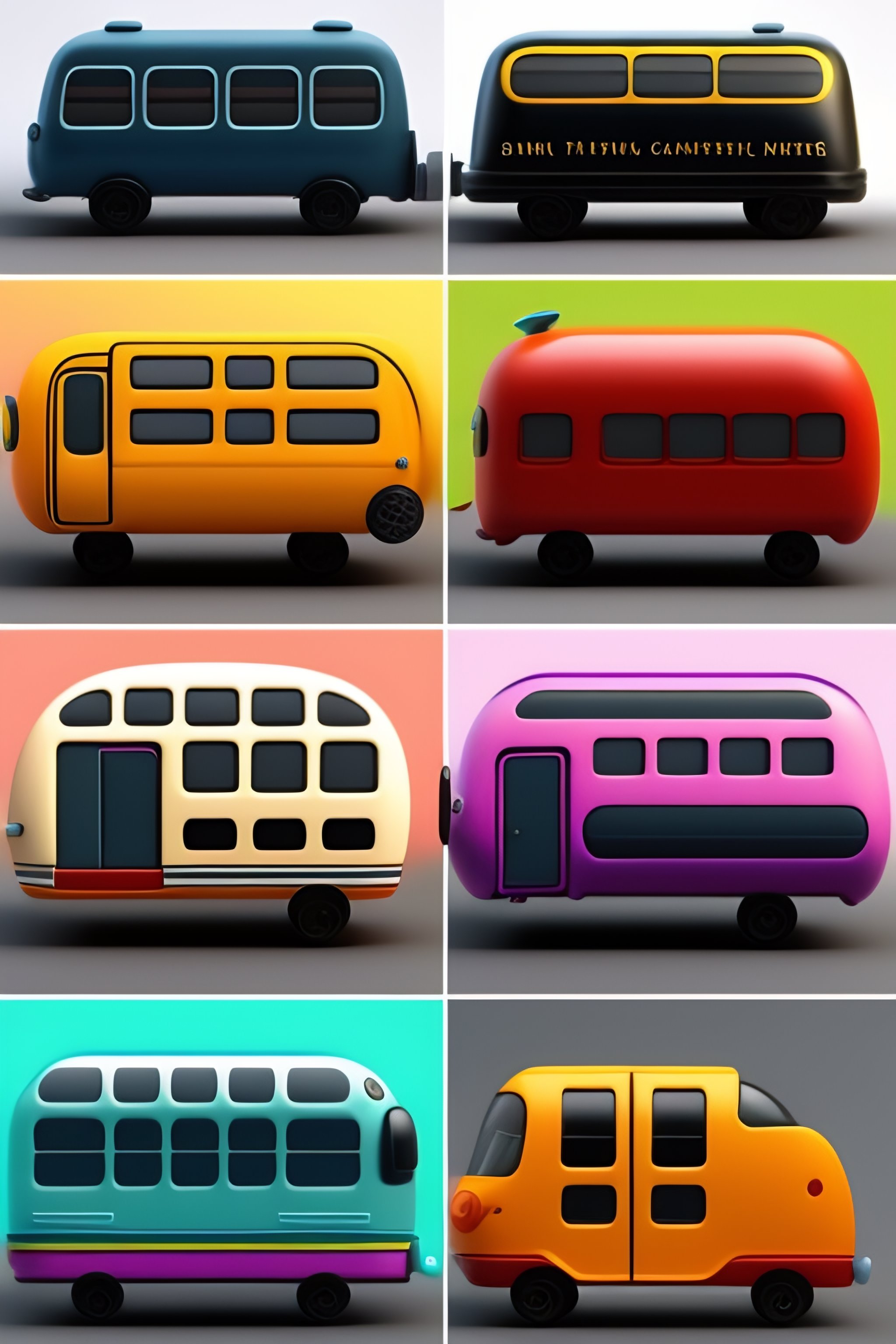 Lexica - Simple cartoonish style toy company