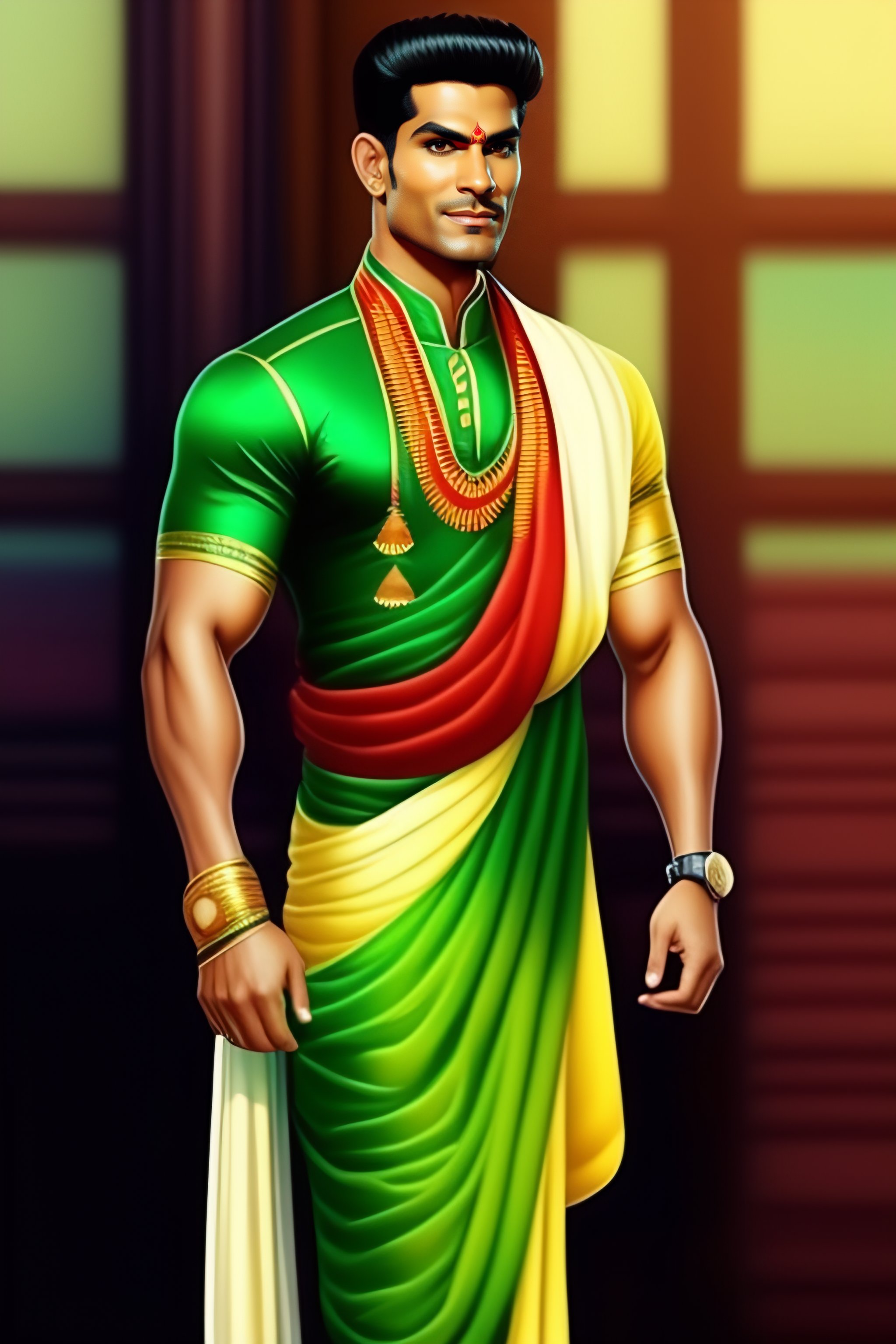 Tamil Traditional Dressing Style