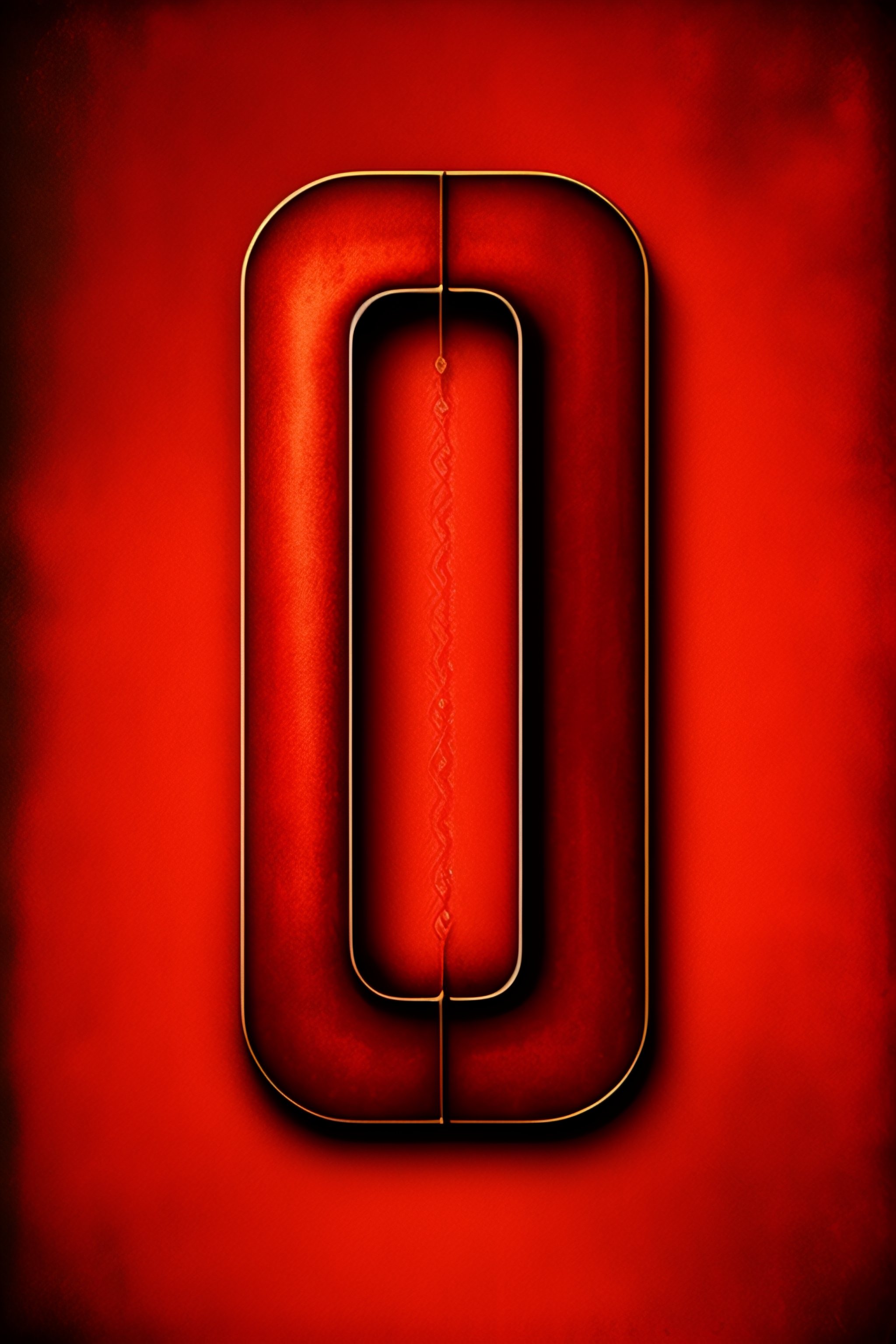 Lexica - Letter m + faded red