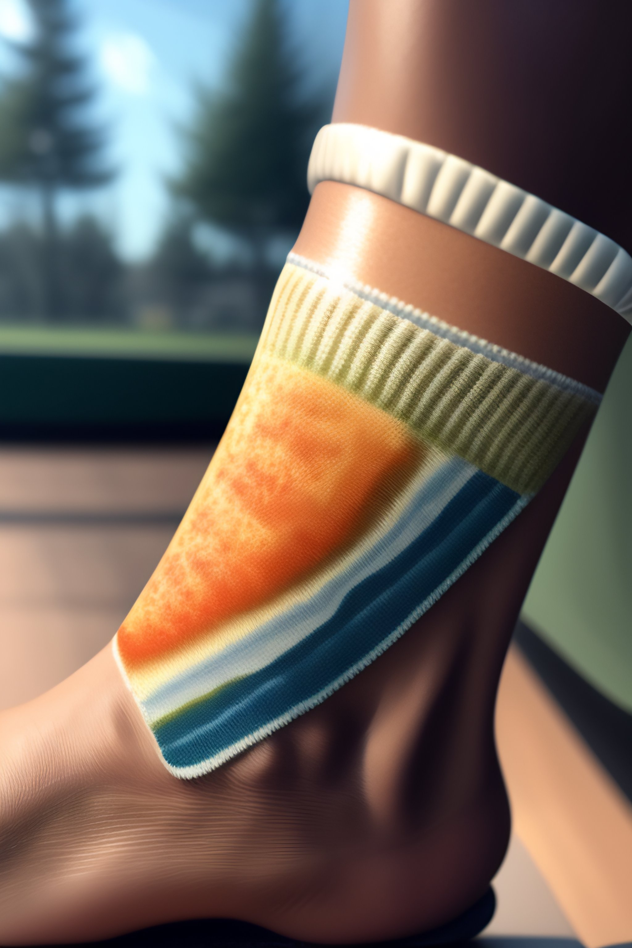 Lexica - A hand holding a smartphone taking a picture of the bandaged ...