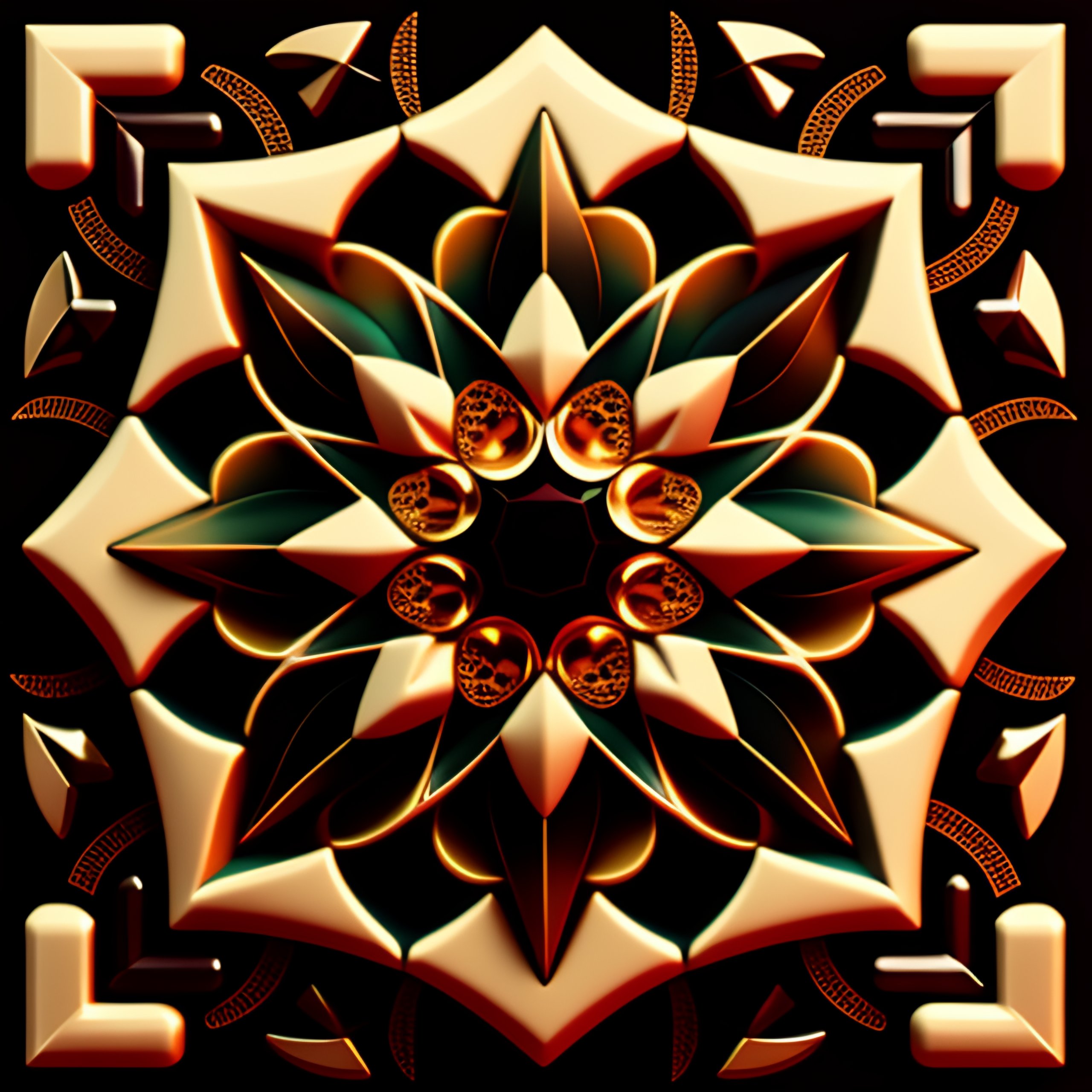 Lexica - An unusually beautiful crystal with complex geometric shapes ...