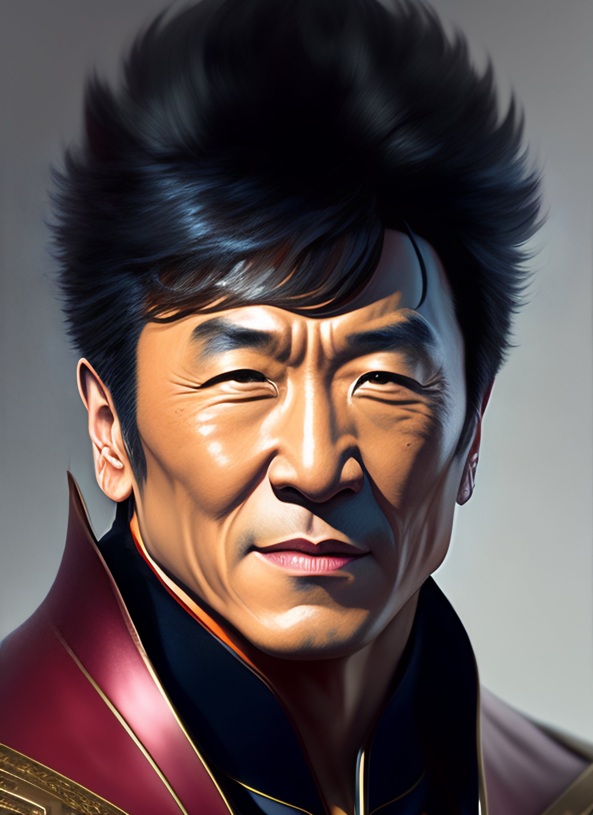 Lexica - Portrait of Jackie Chan as wolverine custome from marvel ...