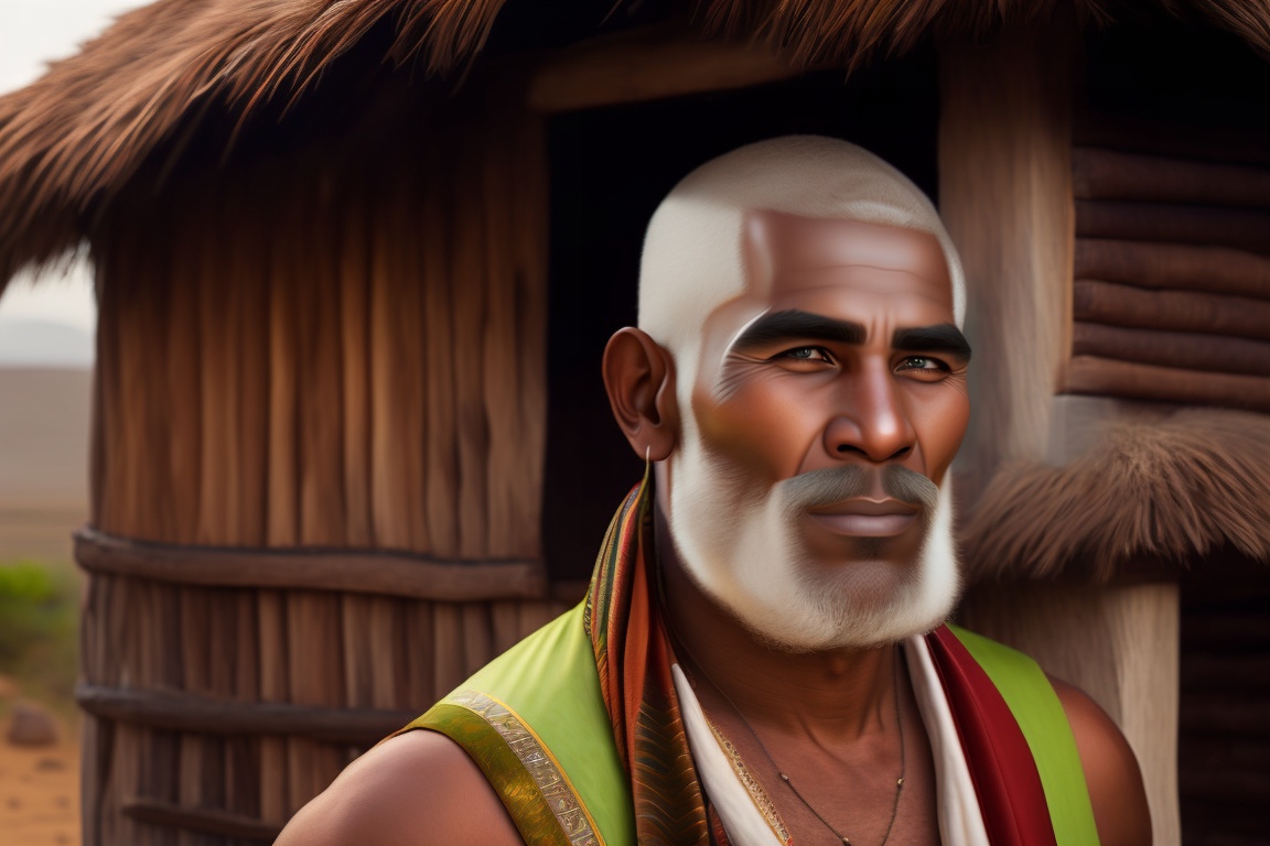 Lexica - A male villager, white Chalcasian, who lived in a small hut