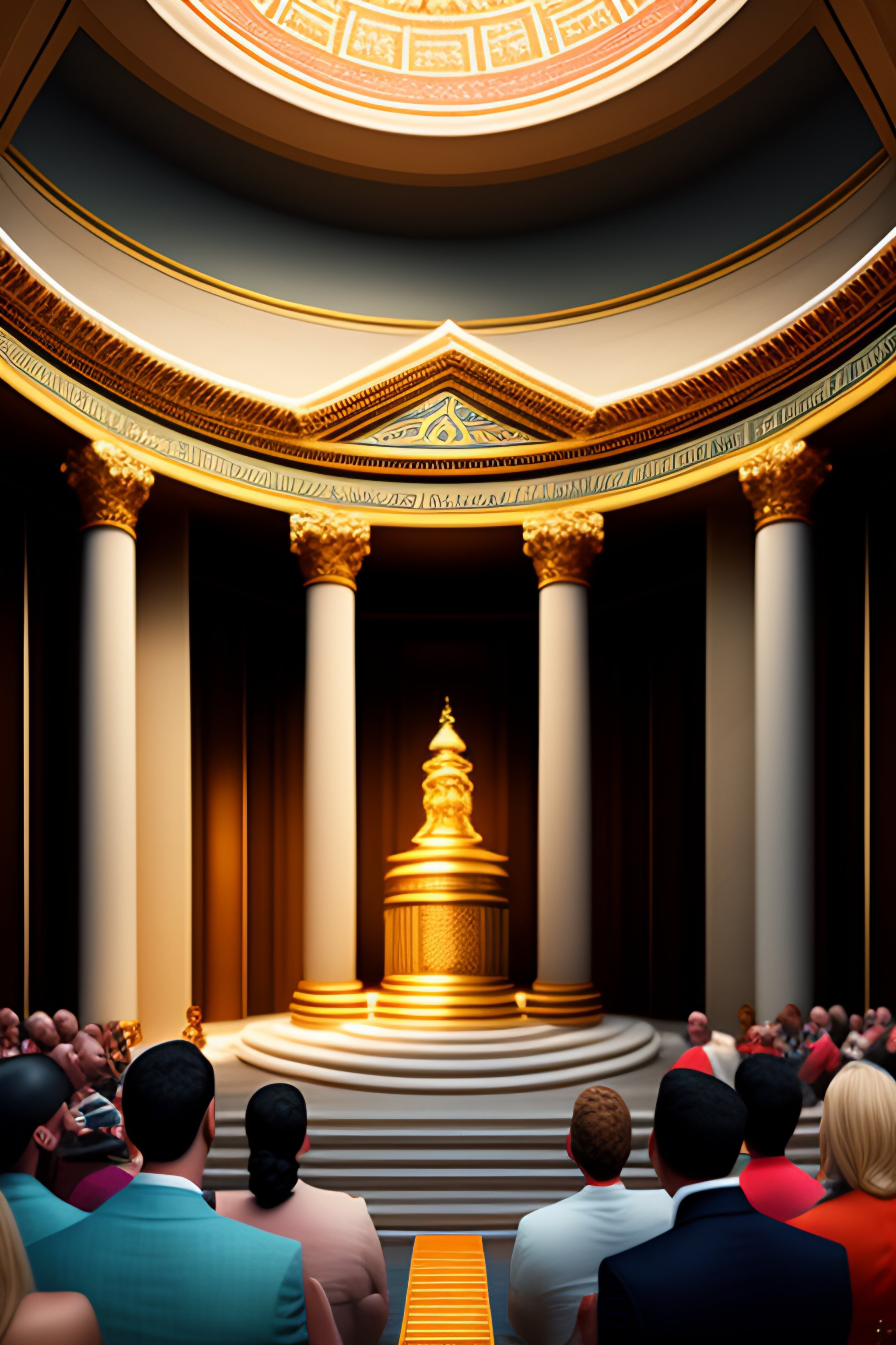 Lexica - Personify and visualize an American pantheon of Gods