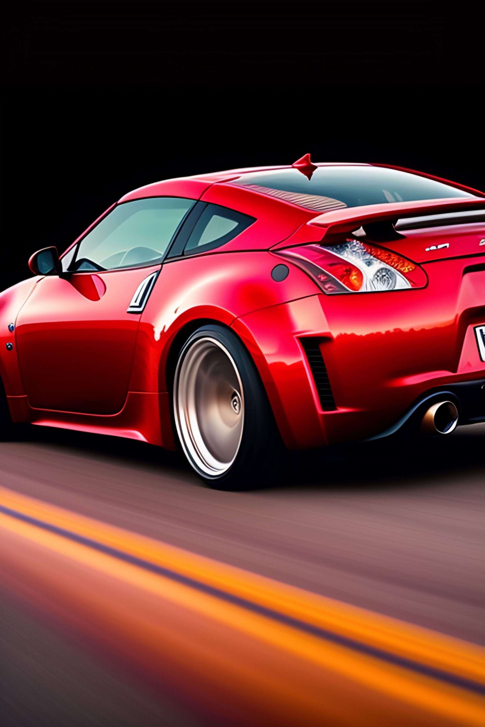 Lexica - Red nissan 350z