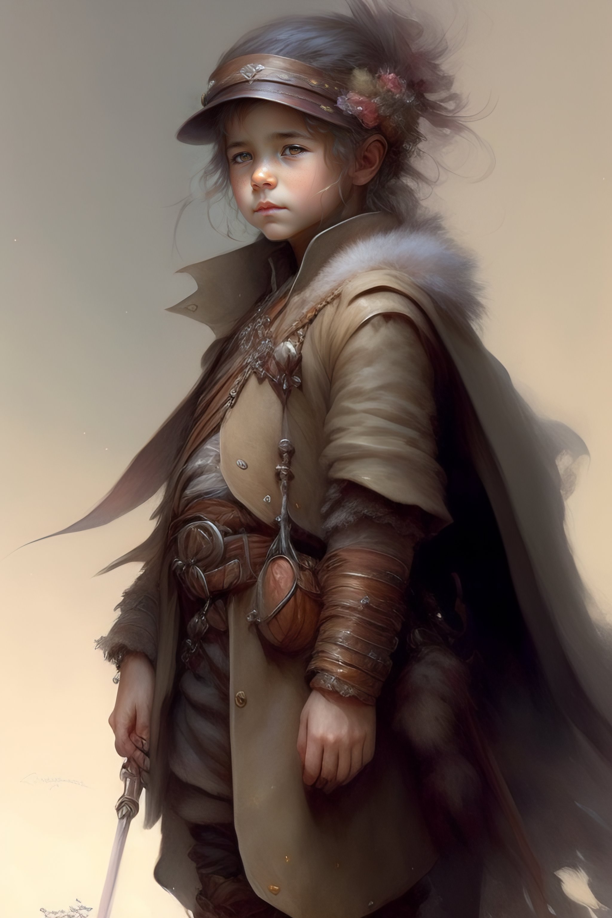 Lexica - Fantasy character . muted colors. by Jean-Baptiste Monge