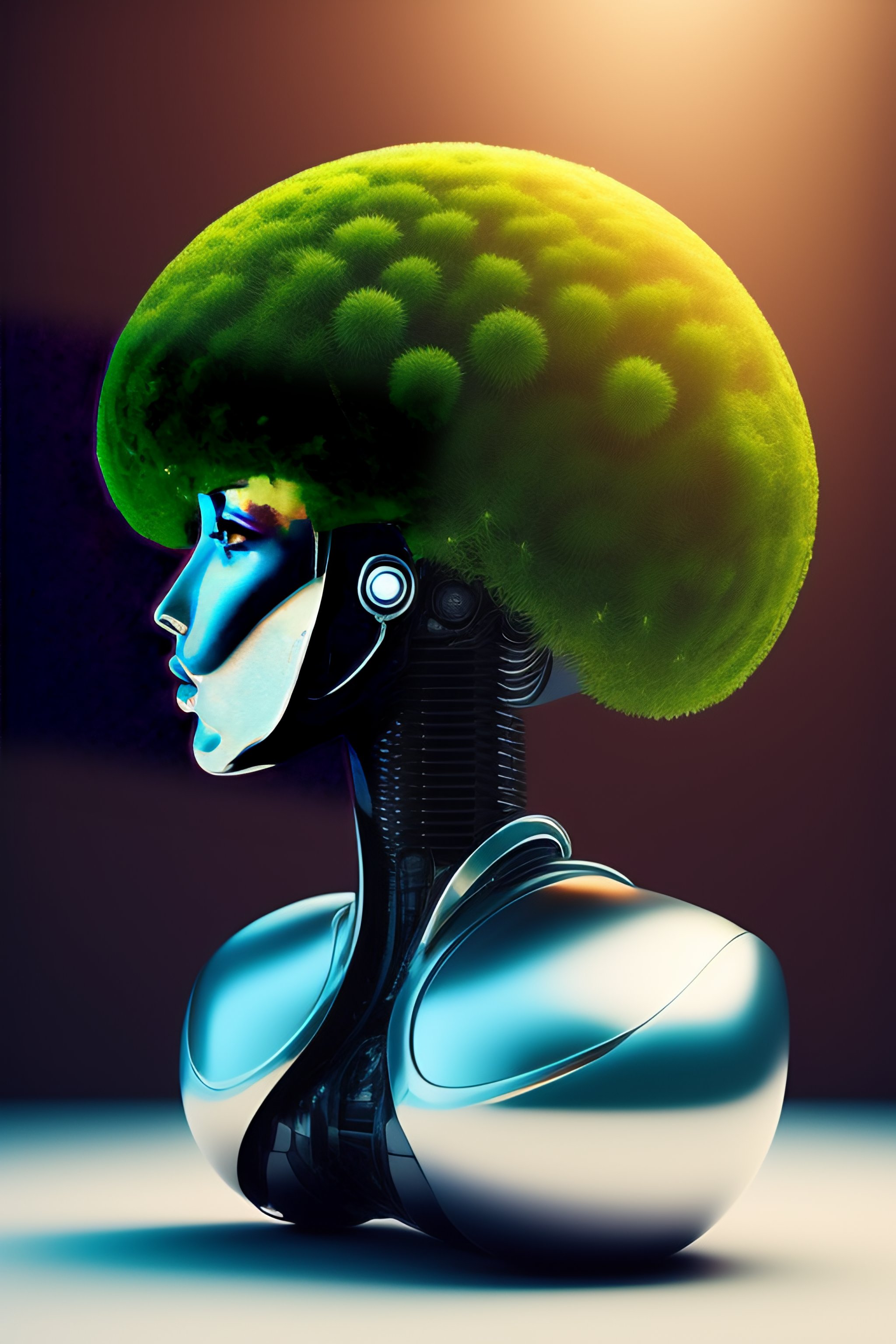 Lexica - A very advanced life form which is the merge of human, robot ...