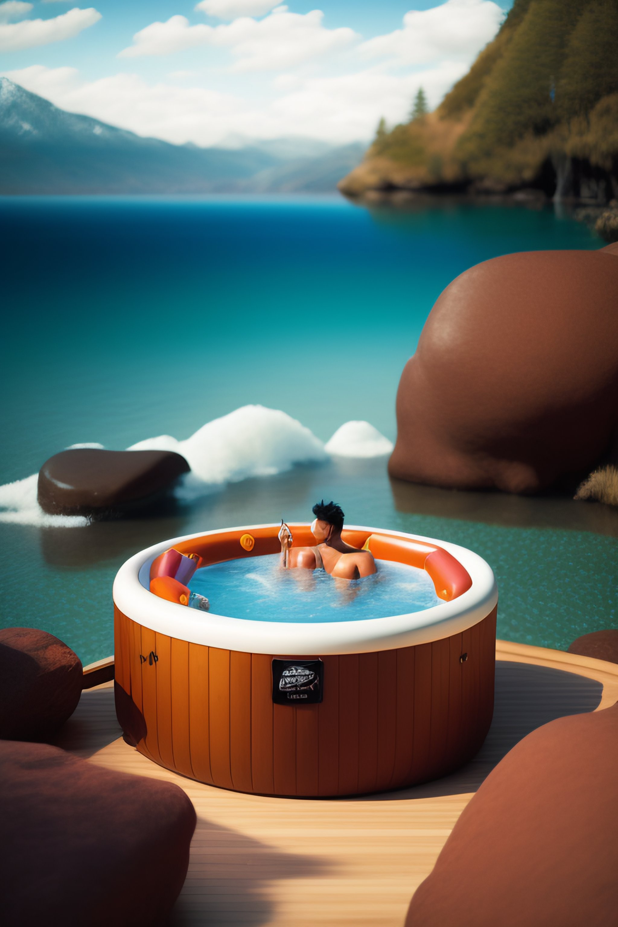 Lexica - “Tony Tony chopper” hot tub one piece