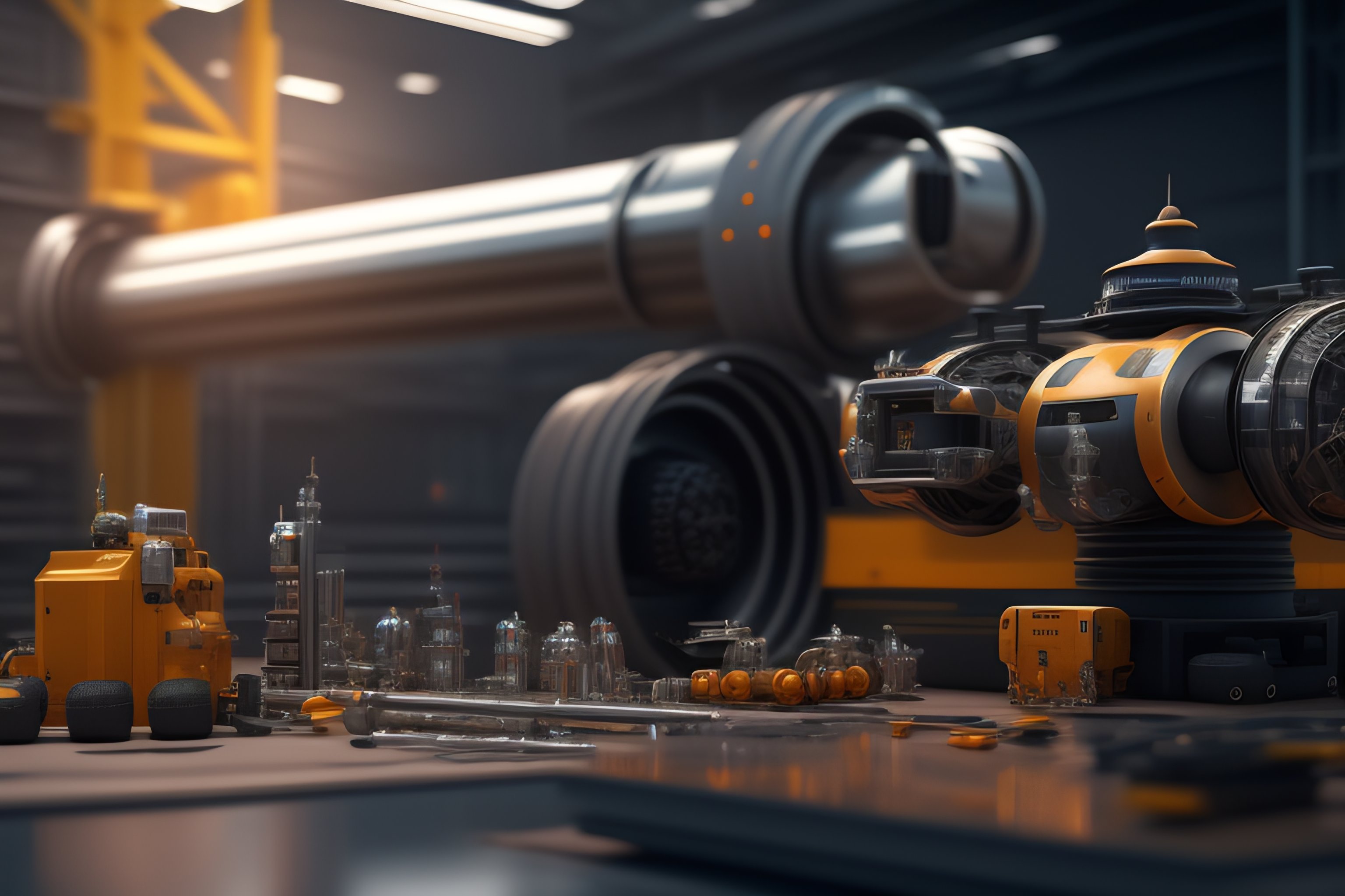 Lexica - Industrial robot, props, Knolling, Knolling layout ...