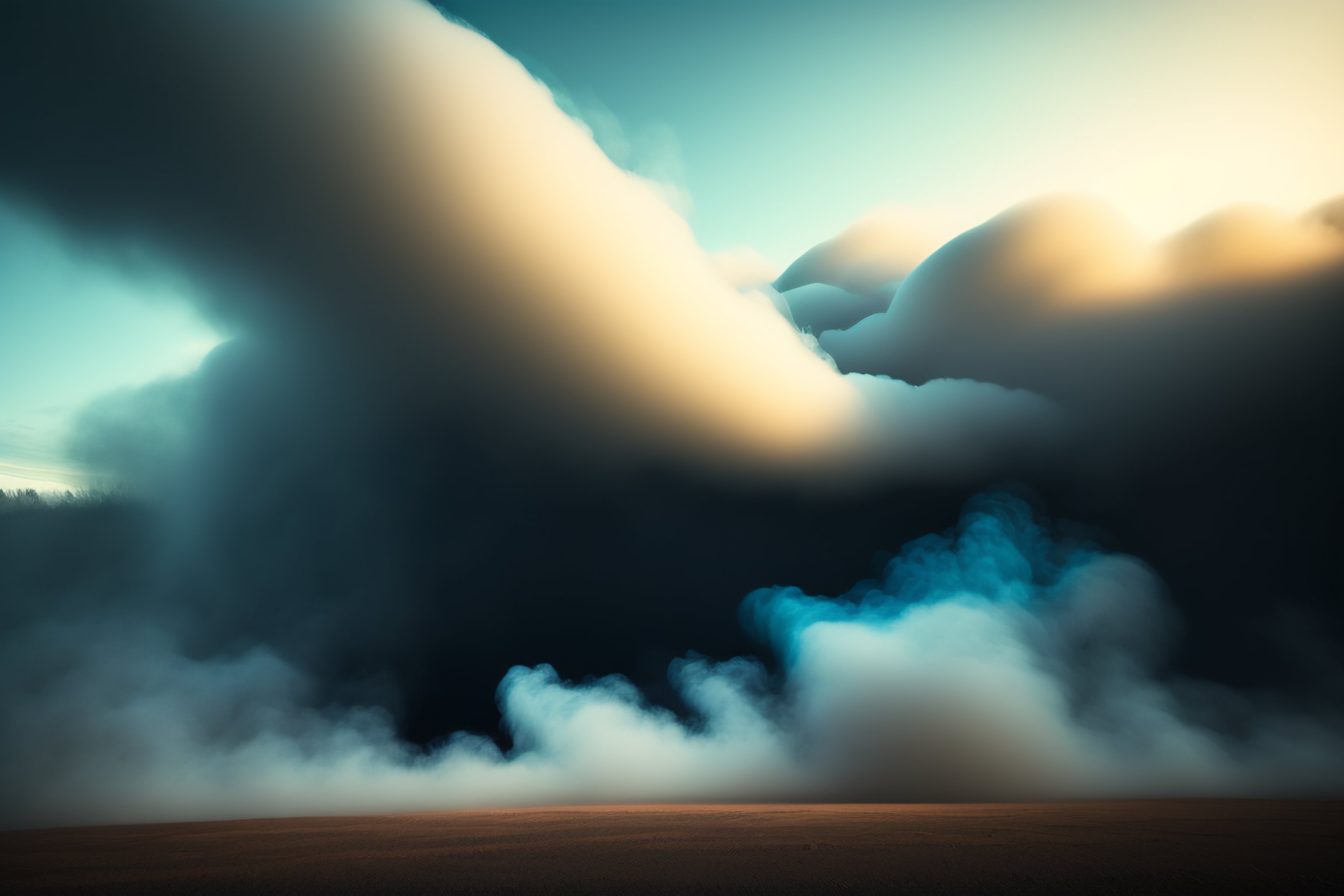 Lexica - Horror smoke background