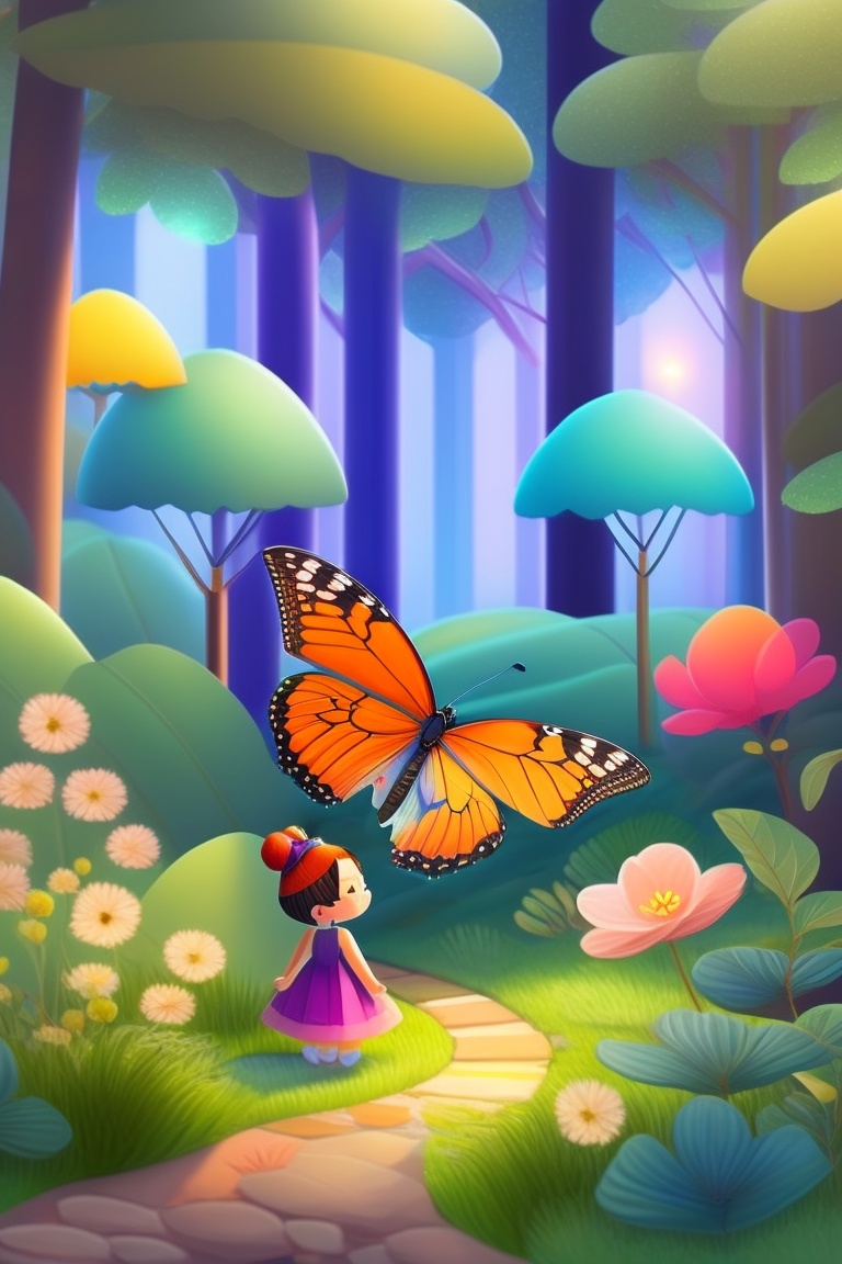 Lexica - The interface of the story has a colorful and attractive ...