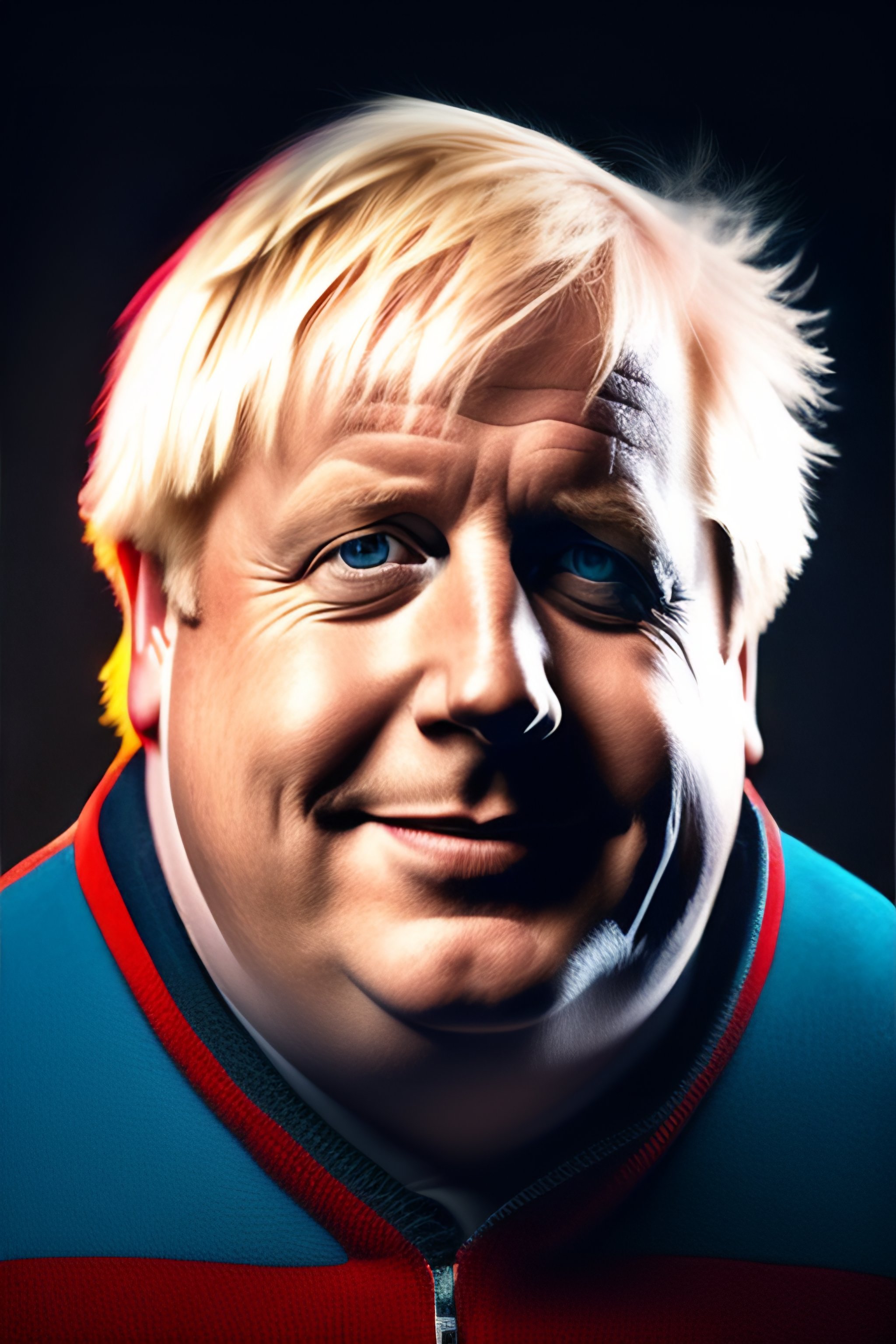 Lexica - Boris johnson as a sesame street character, 4 k, hyper ...