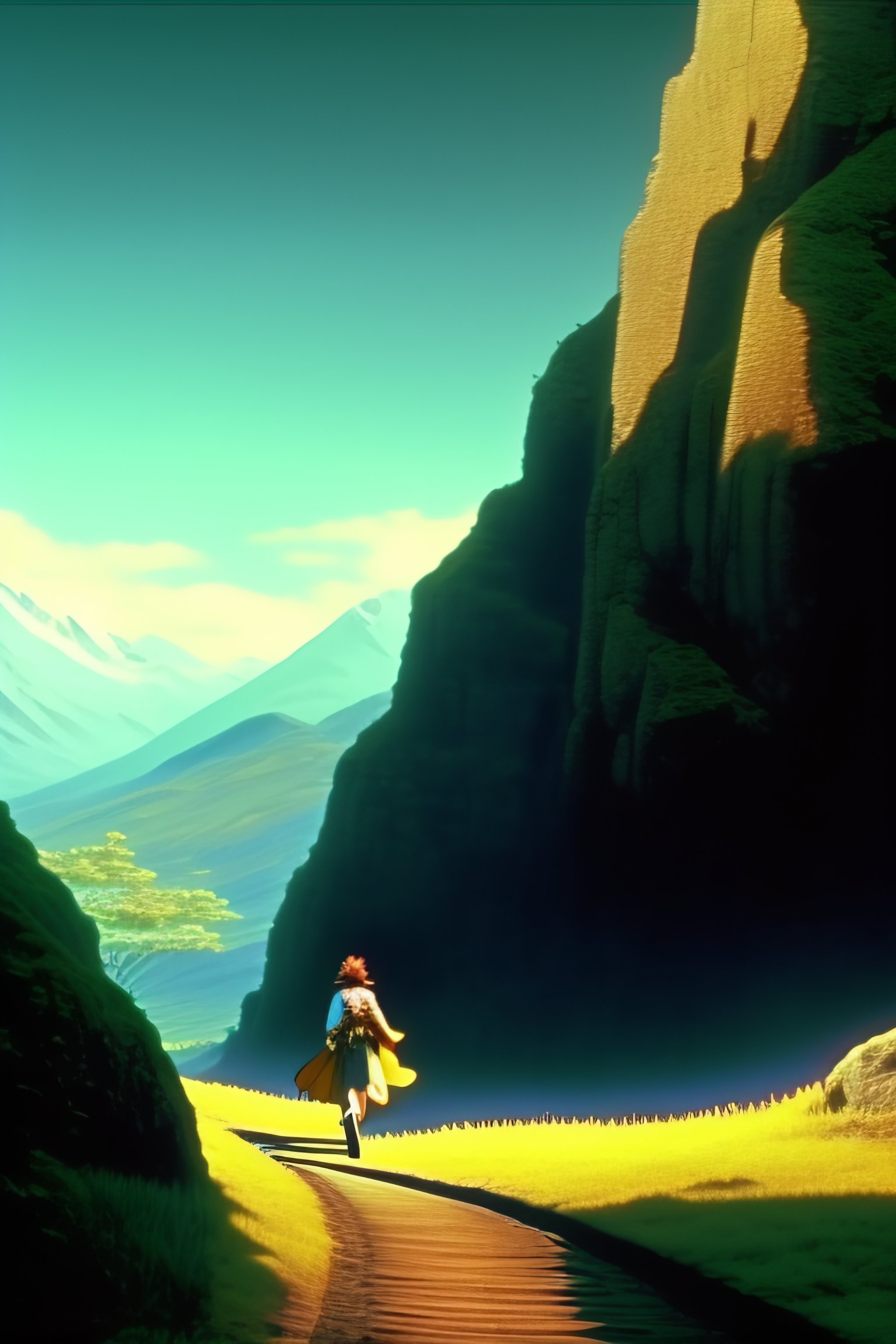 Lexica - Vintage anime screenshot from the lord of the ring. A stunning ...