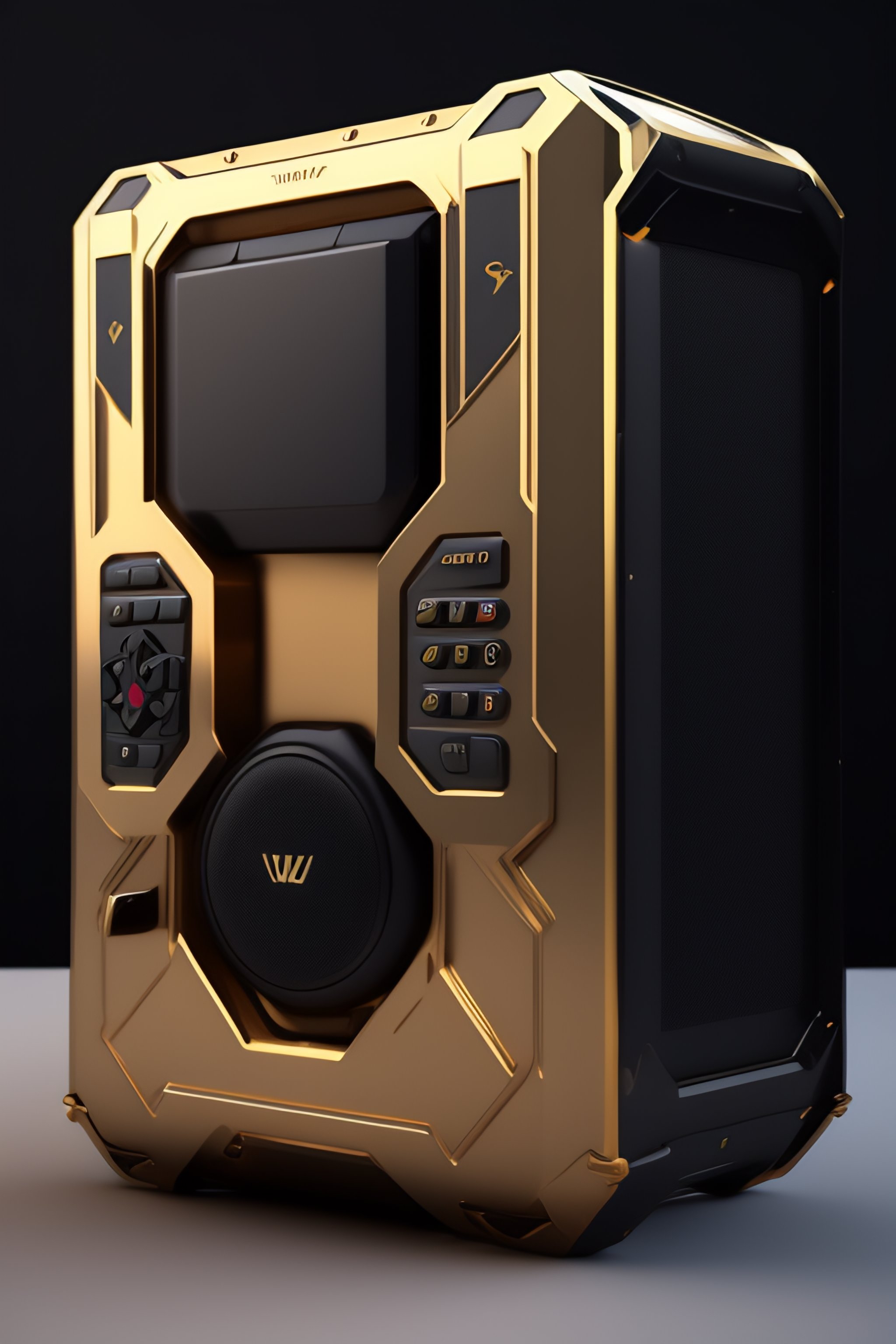 Lexica - Video game console made of garbage, photorealism, minimalism ...