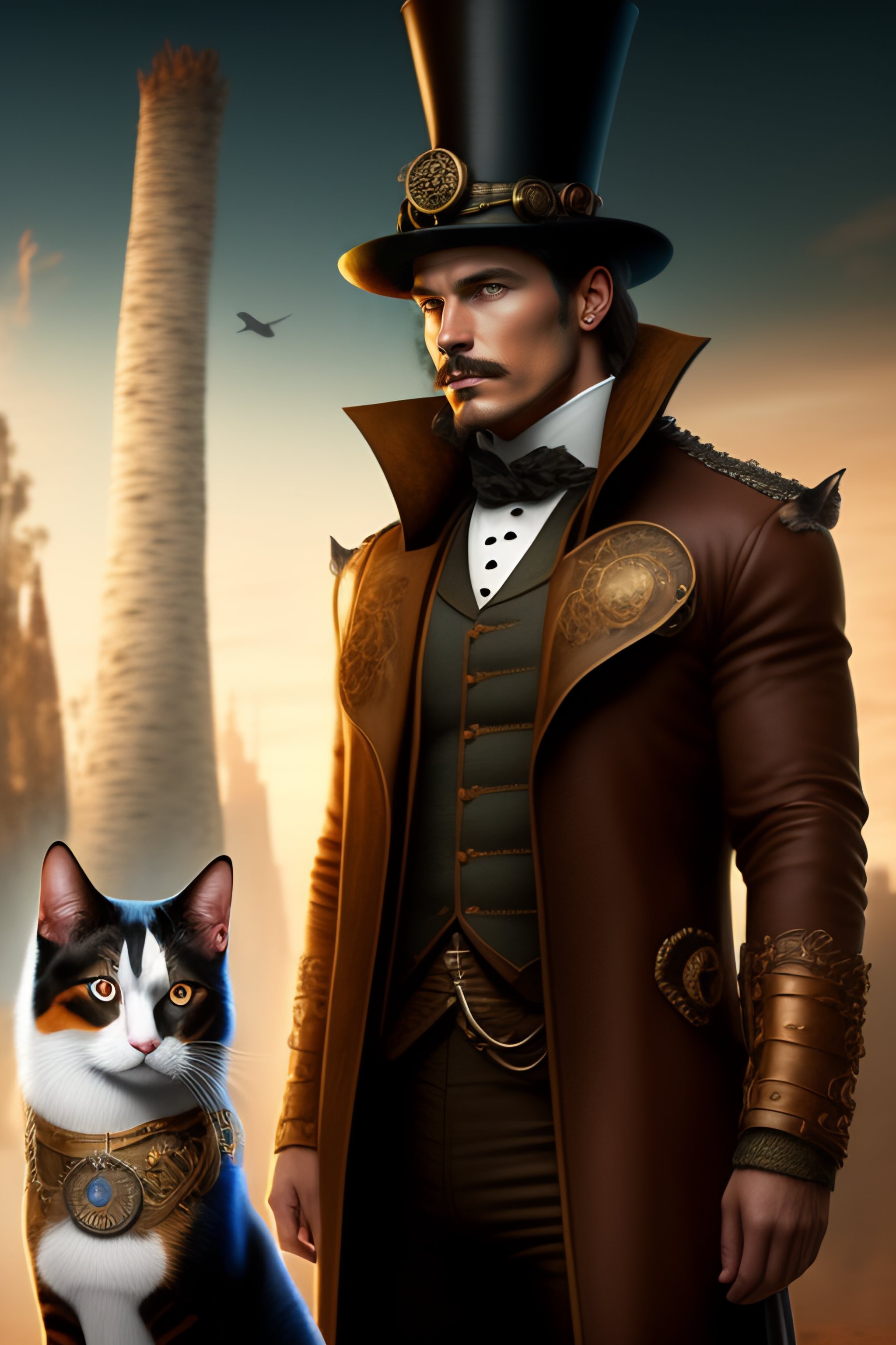 Steampunk Gentleman Art