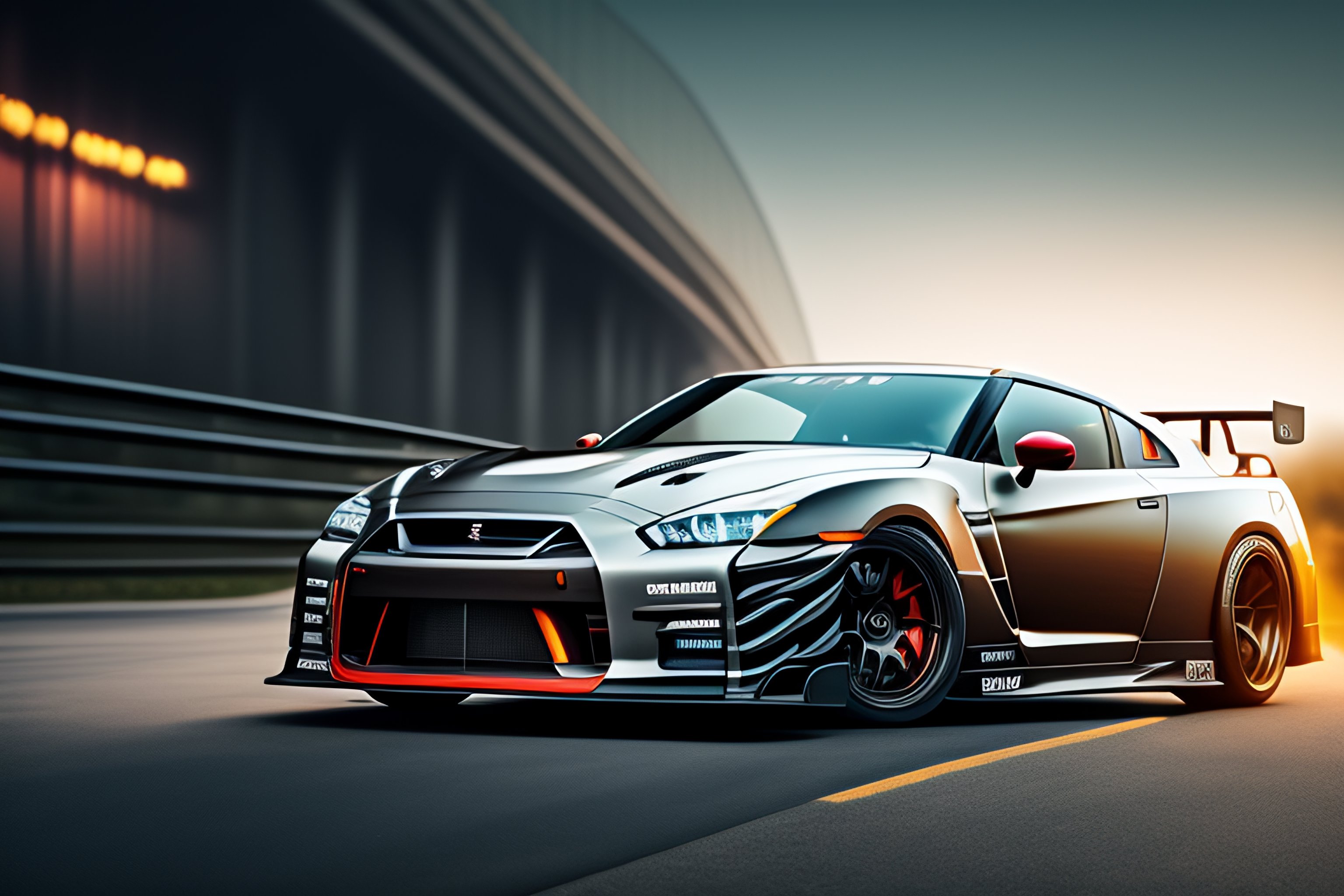 Lexica - Racing nissan skyline gtr in metro city, high resolution, high ...