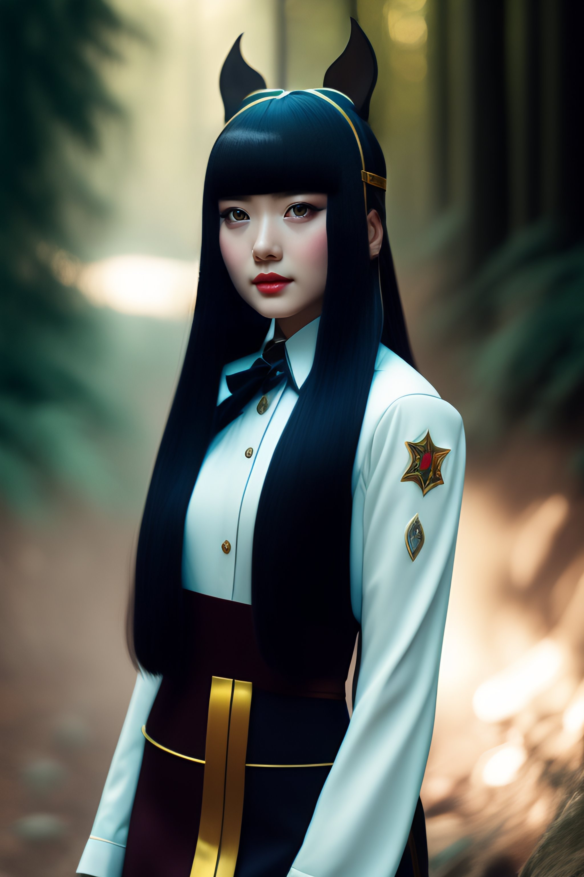 Lexica - Photoreal, cosplay, Cosplayer, Kanna Hashimoto, cute girl ...