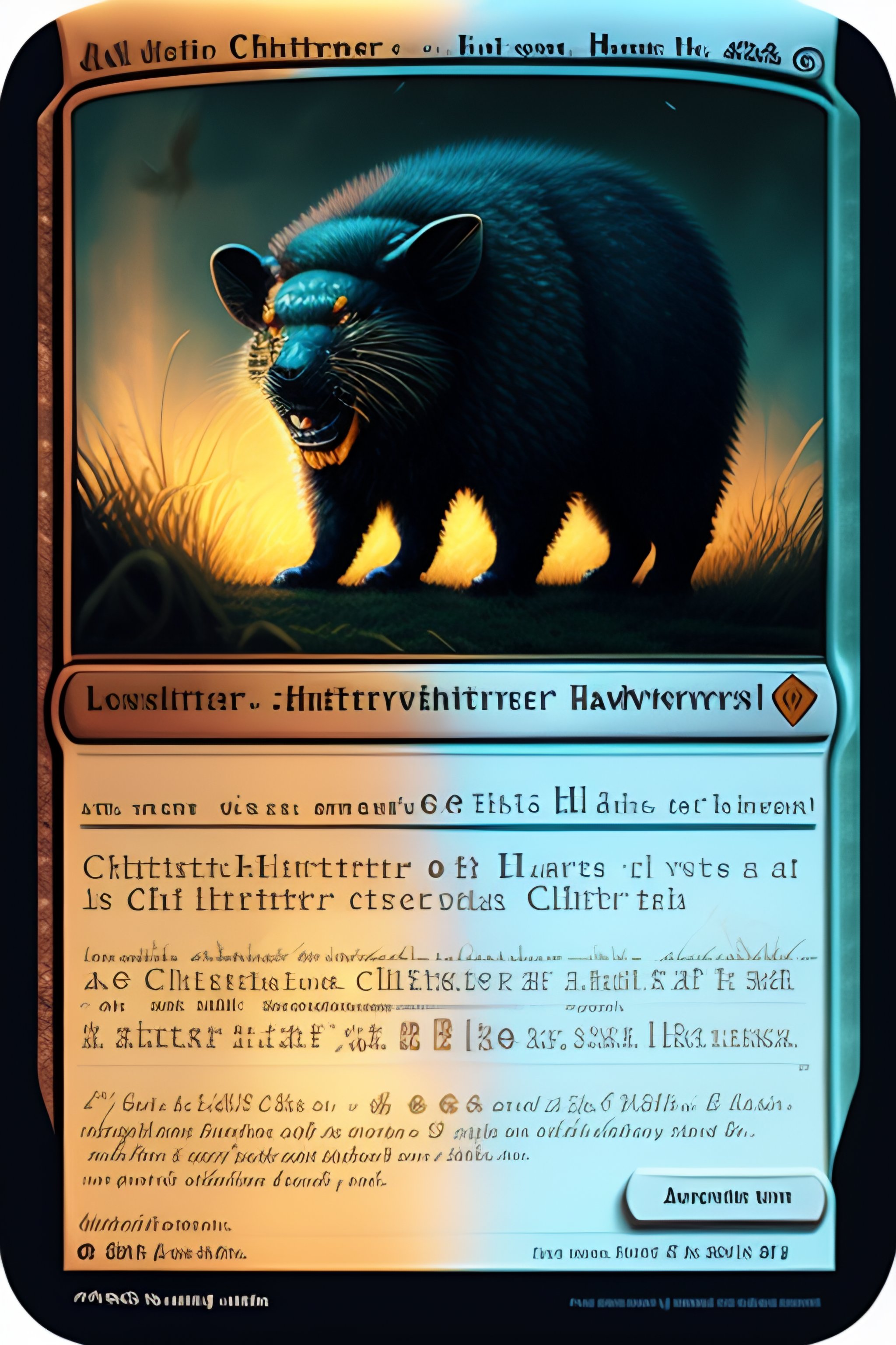 Lexica - Chittering Harvester {5}{B} Creature — Nightmare