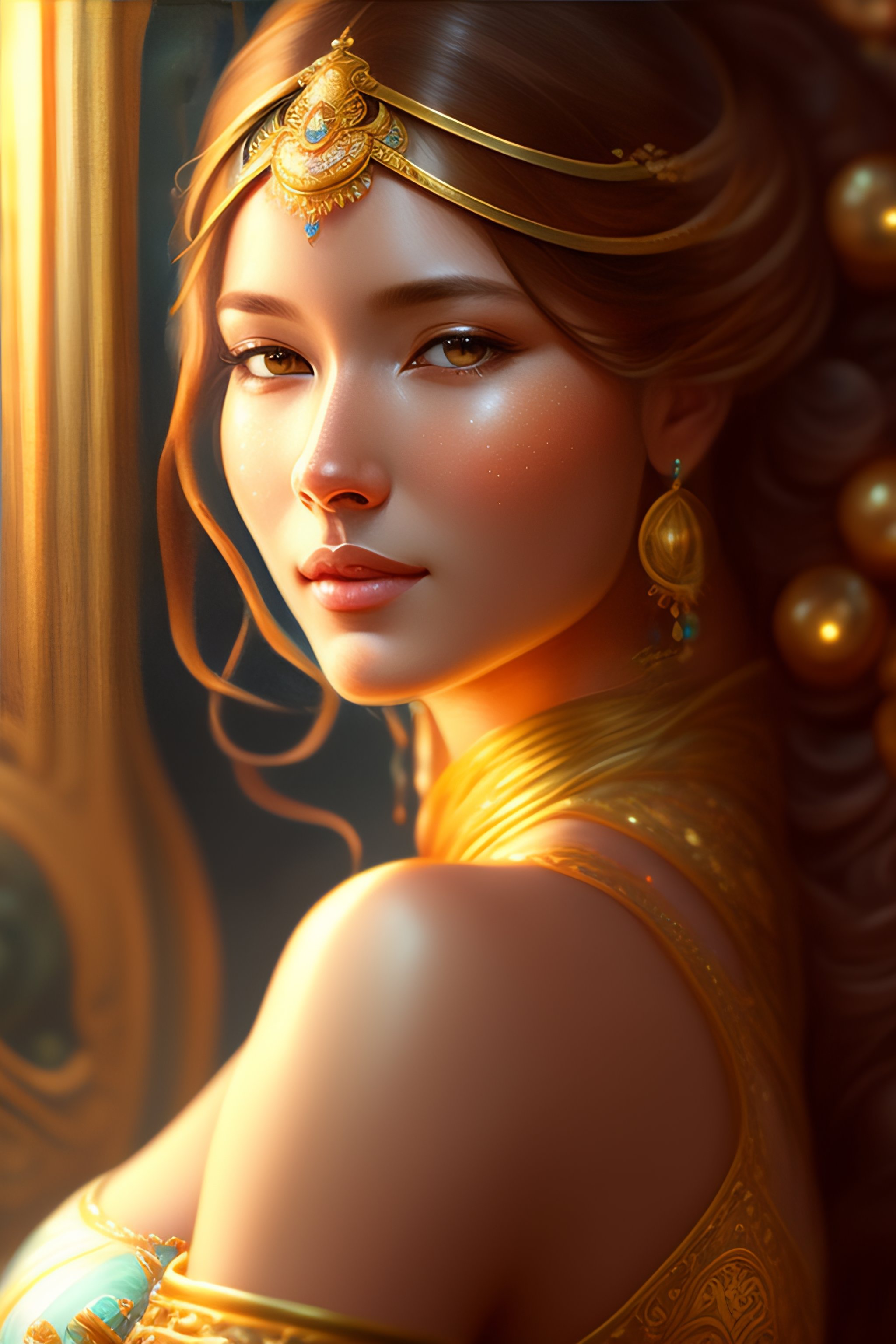 Lexica - Beautiful portrait of a gorgeous Princess, full body ...