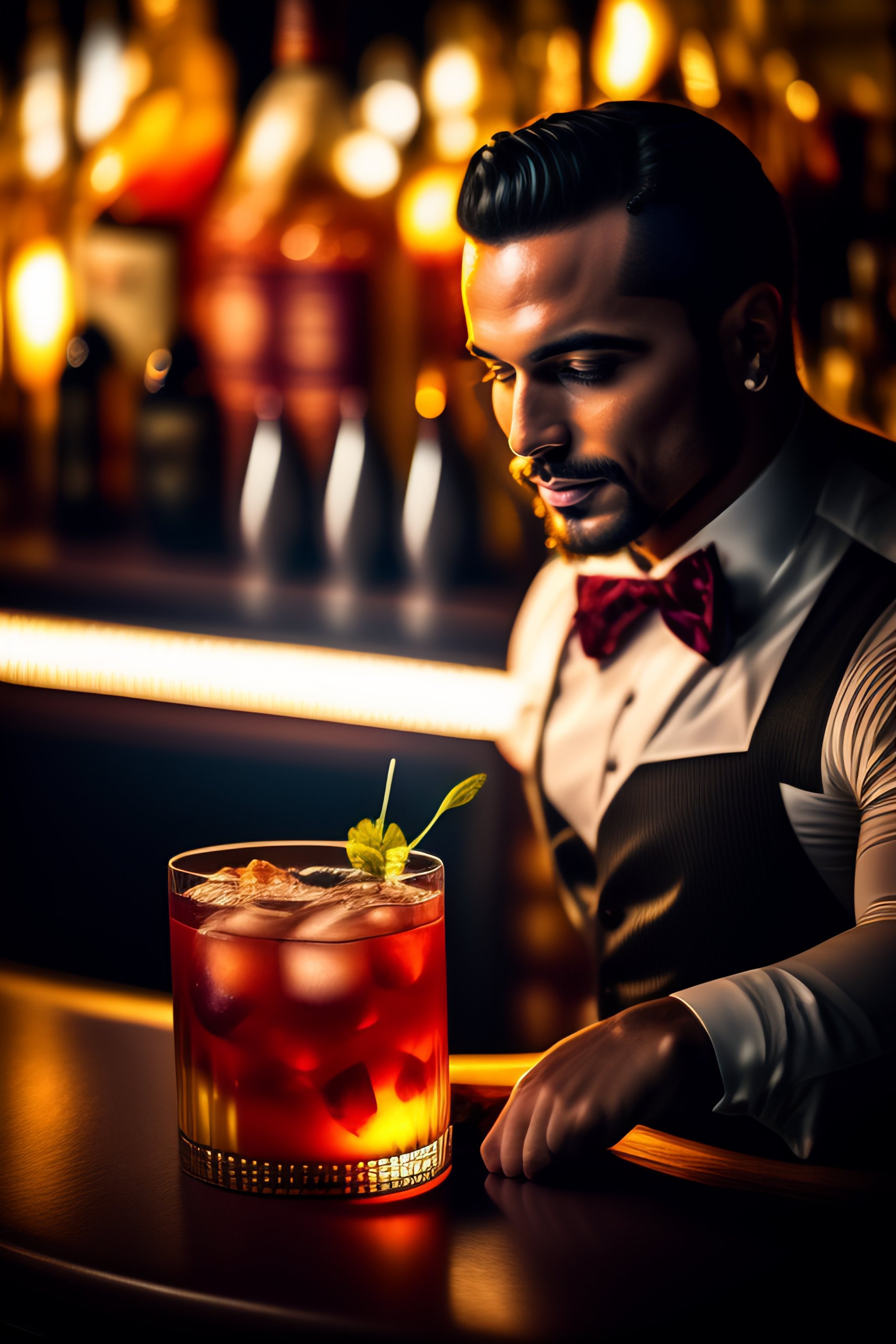 Lexica - Dark mixologists creating Cocktails mixology in circus horror