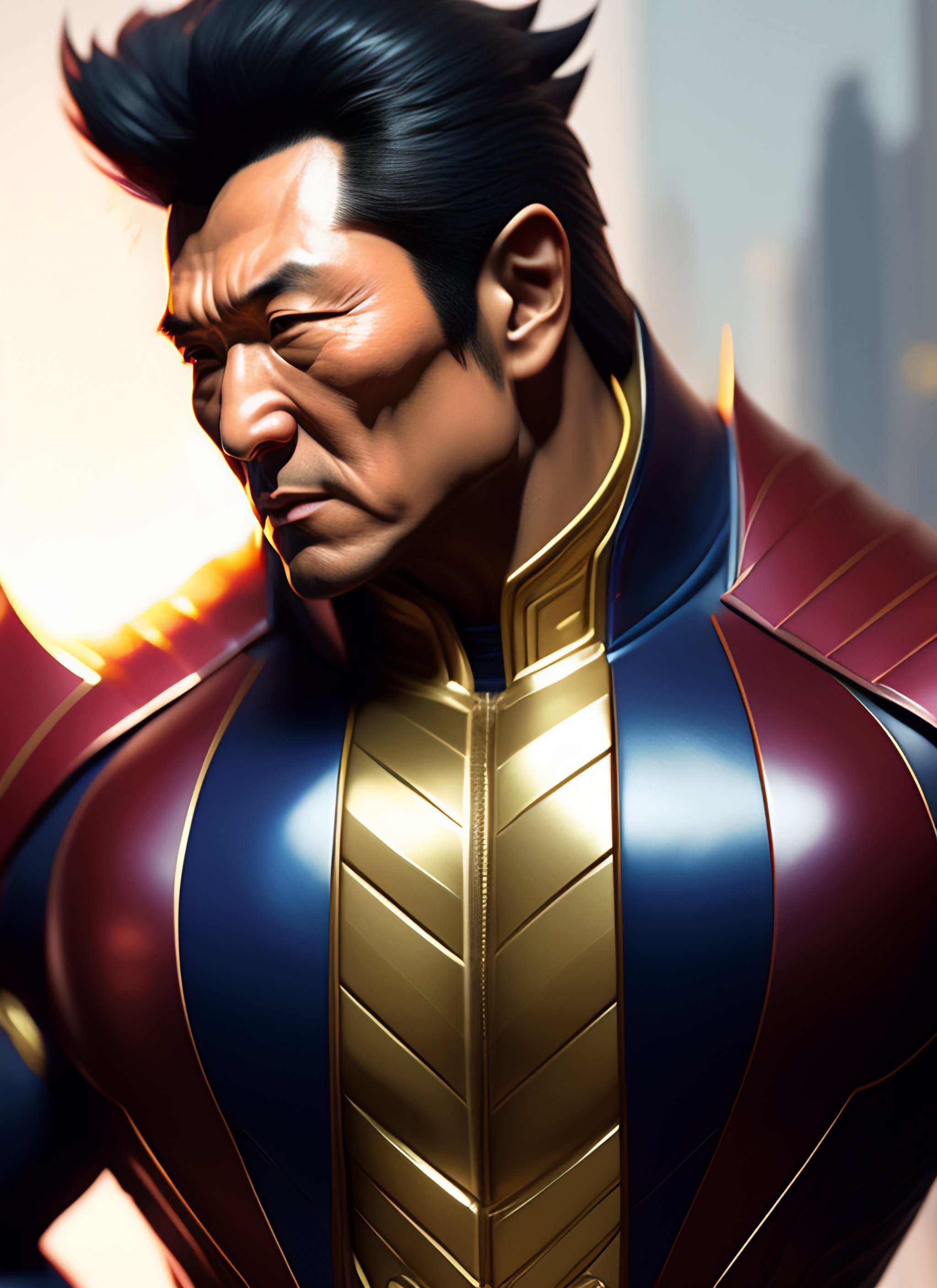 Lexica - Portrait of Jackie Chan as wolverine classic suit from marvel ...