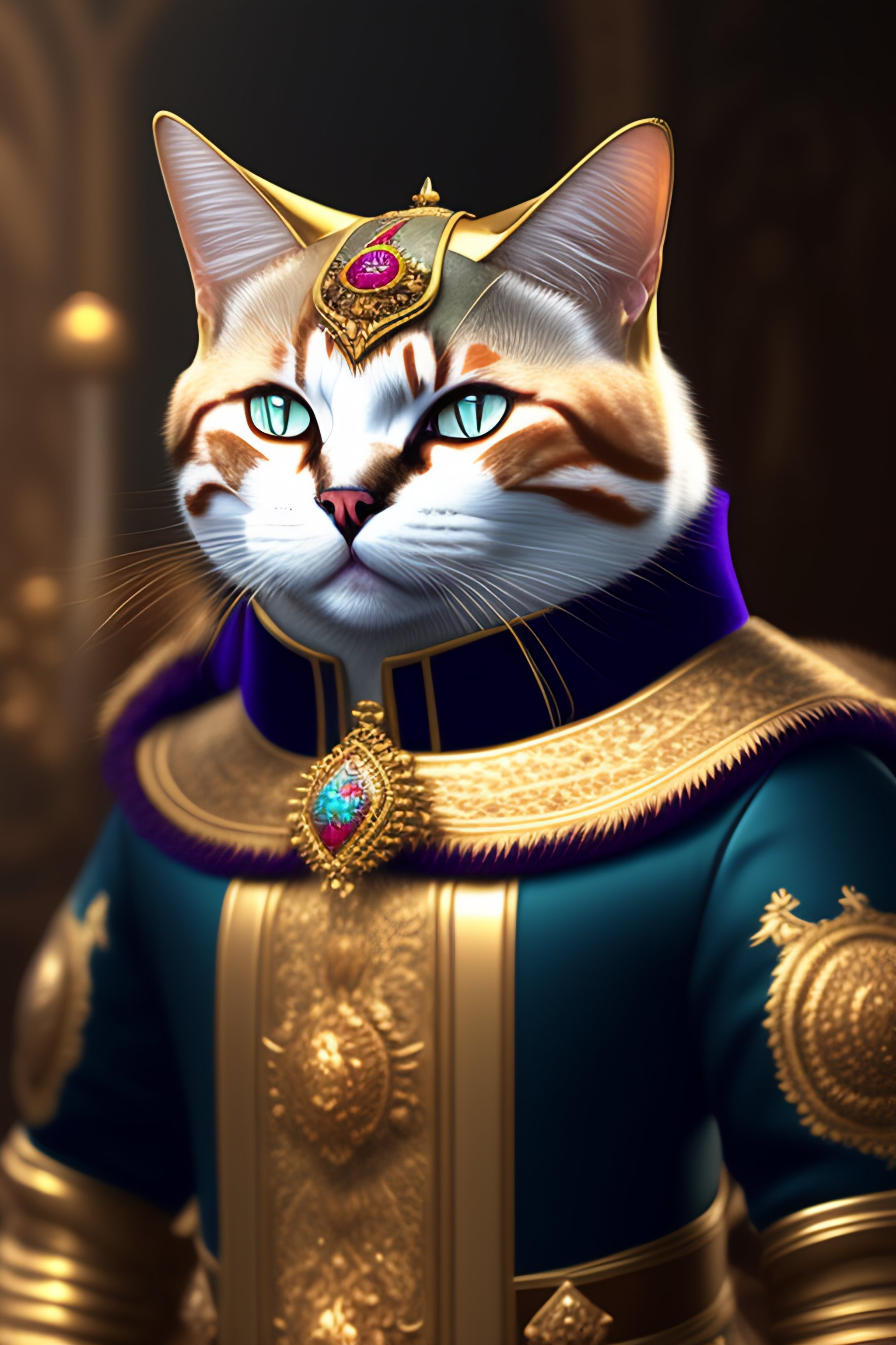 Lexica - Cat as napoleon, World of Warcraft sytyle