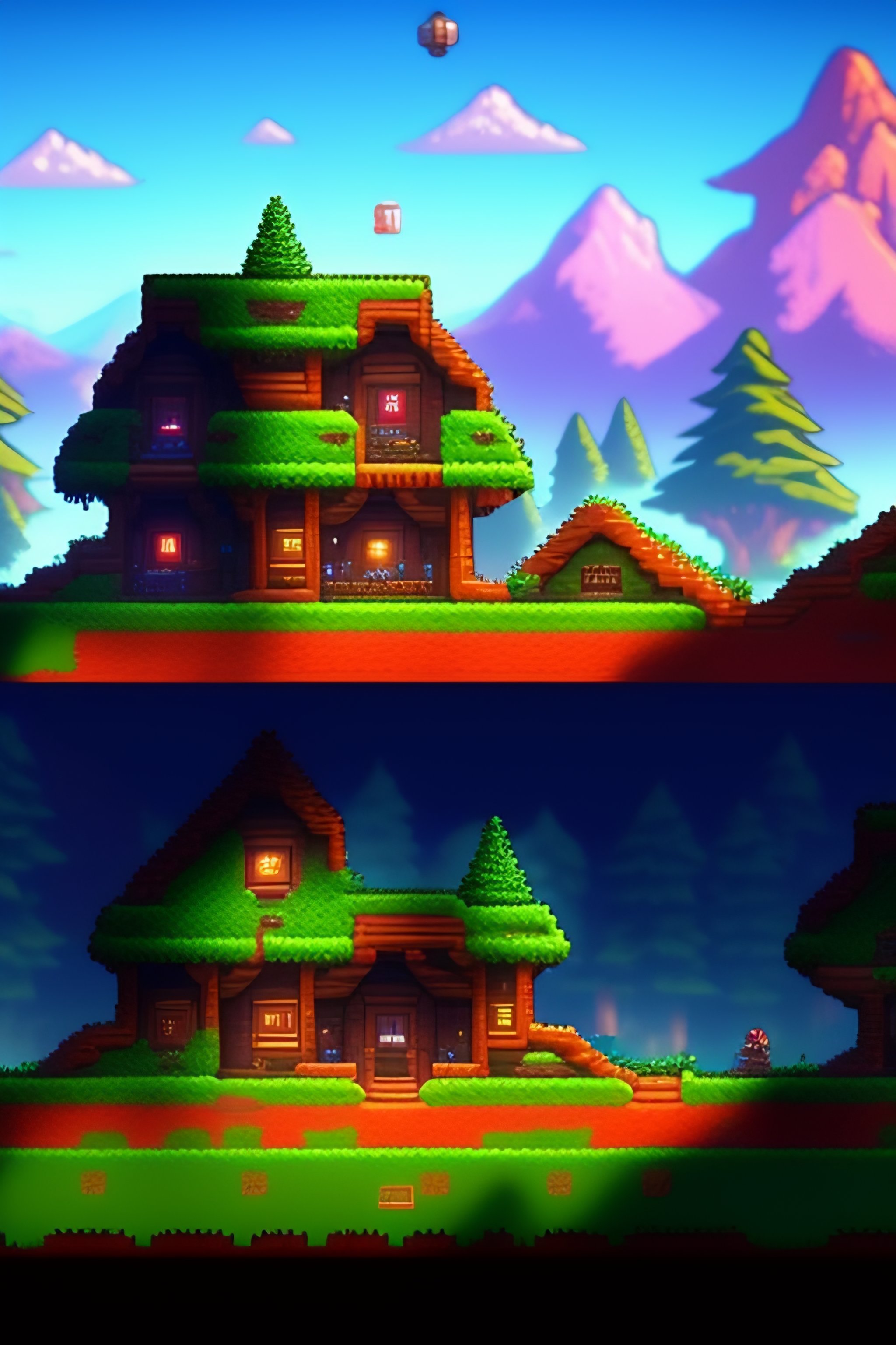 Lexica - Terraria avec fortnite et Doom slayer jeux