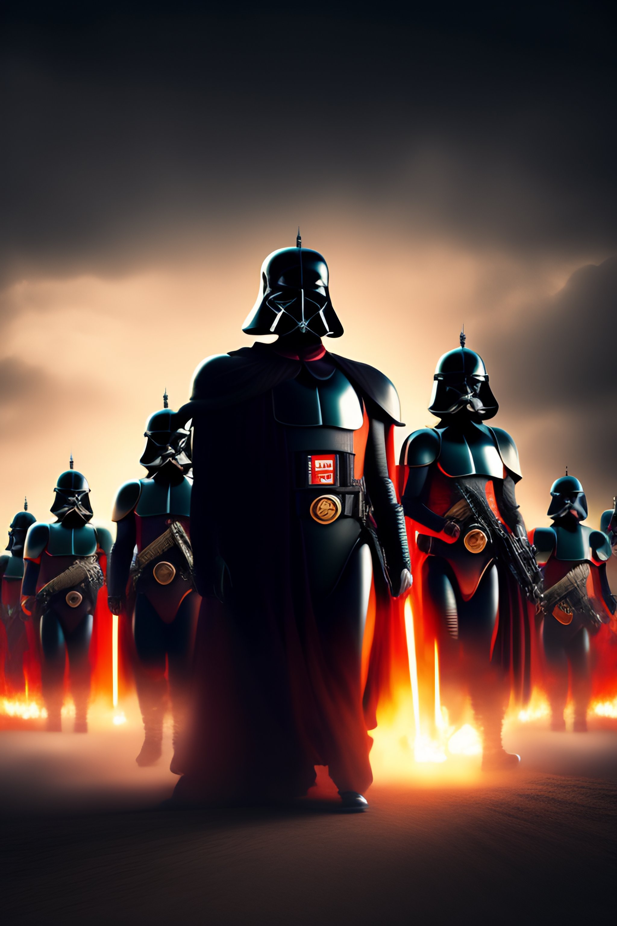 Lexica - Only one Angry Dictator Darth Vader commanding the ...