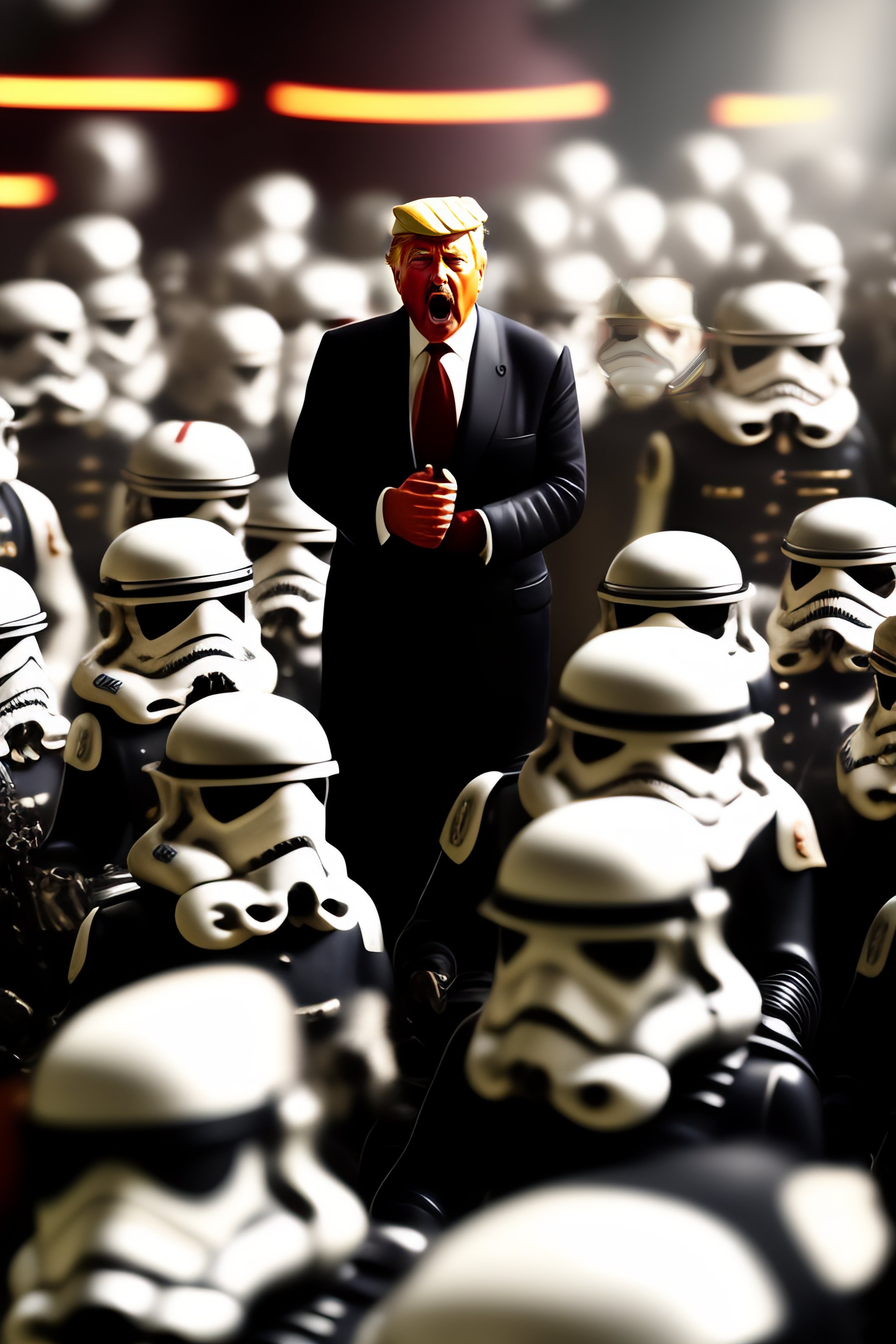 Lexica - Only one Angry Dictator Darth Vader commanding the ...