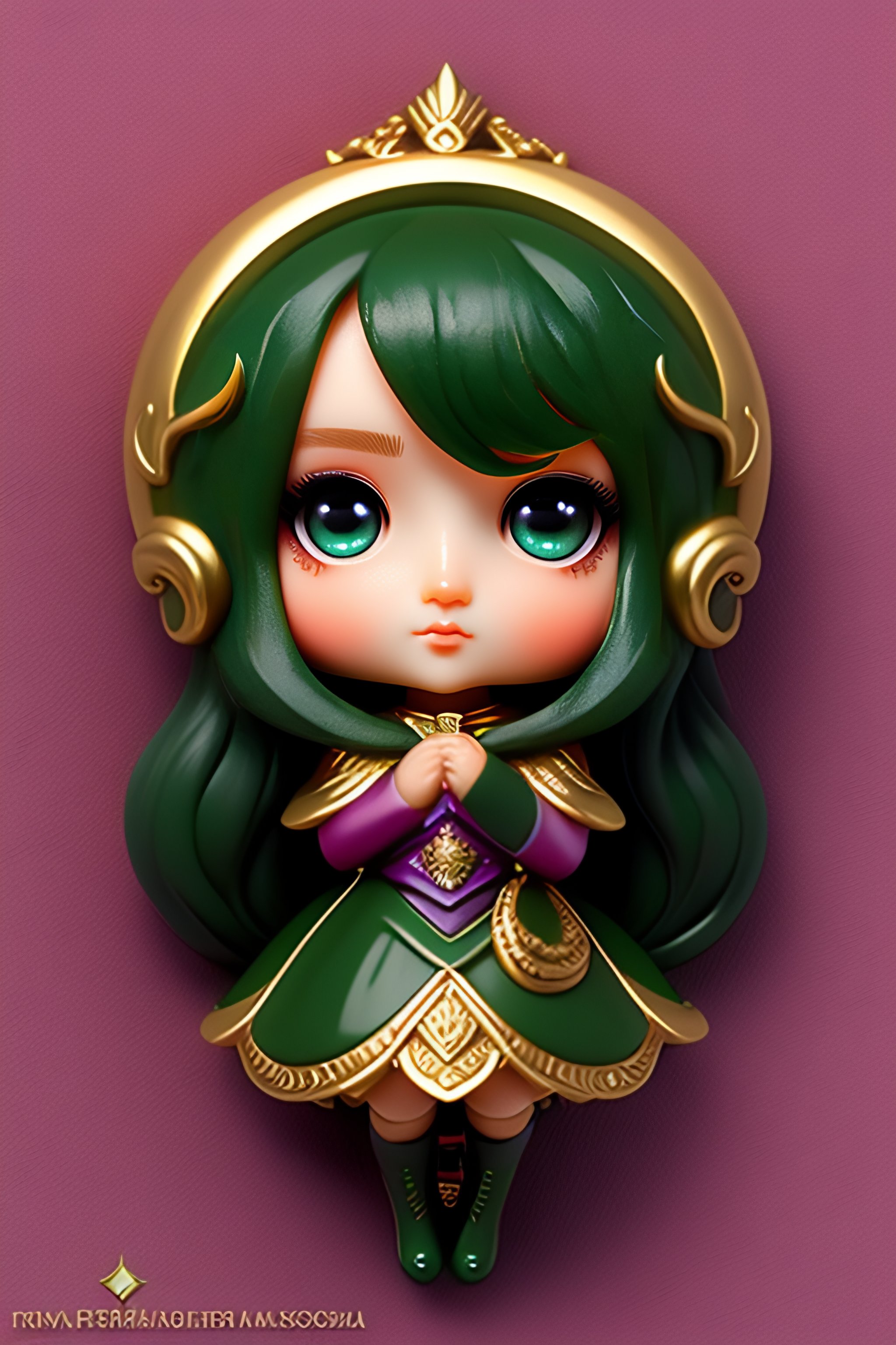 Lexica - Comfy elvish chibi goddess