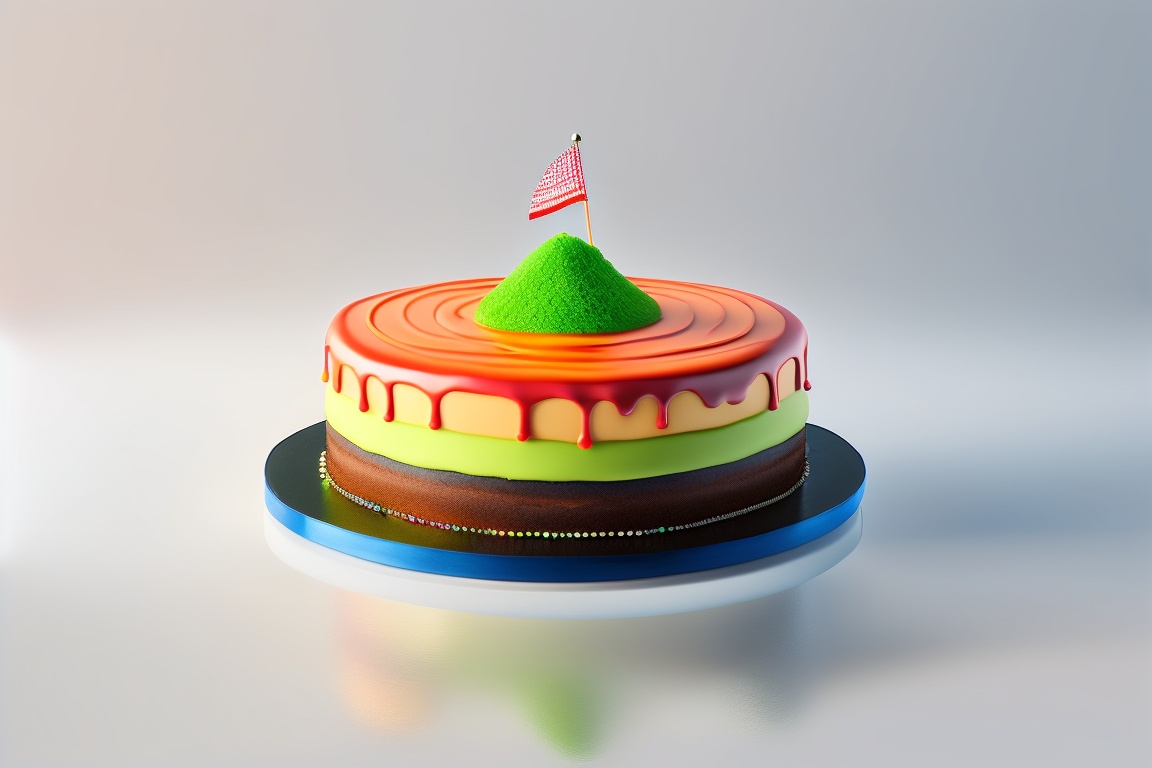 Lexica - Ultra photorealistic complete delocious birthday cake, white ...