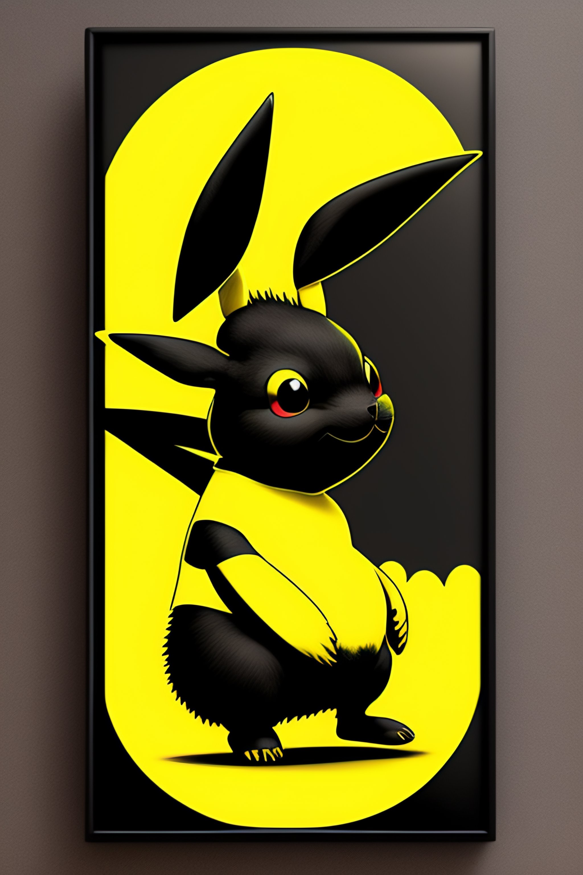 Lexica - Black pikachu monster