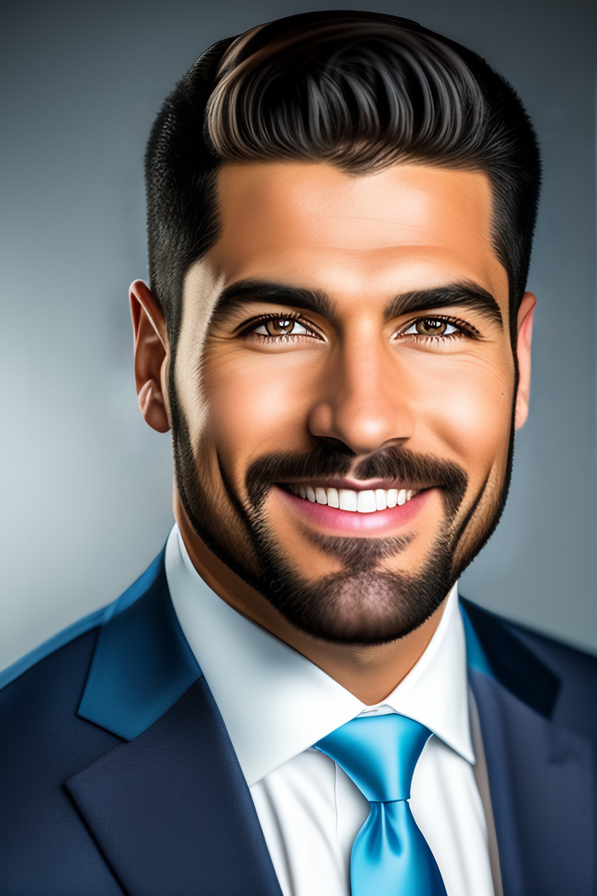 Lexica - A Corporate professional profile photo of A successful man ...