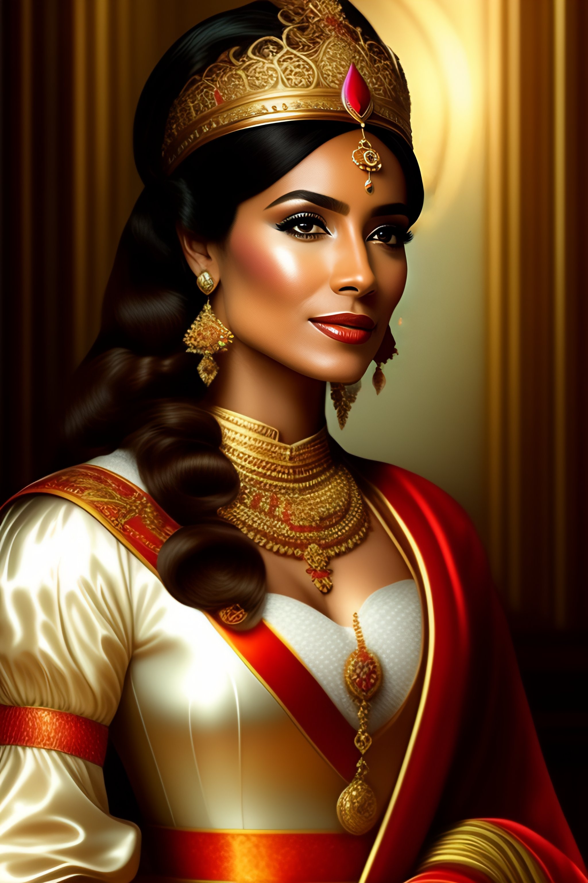 Lexica - Sai Bennet as spanish princess