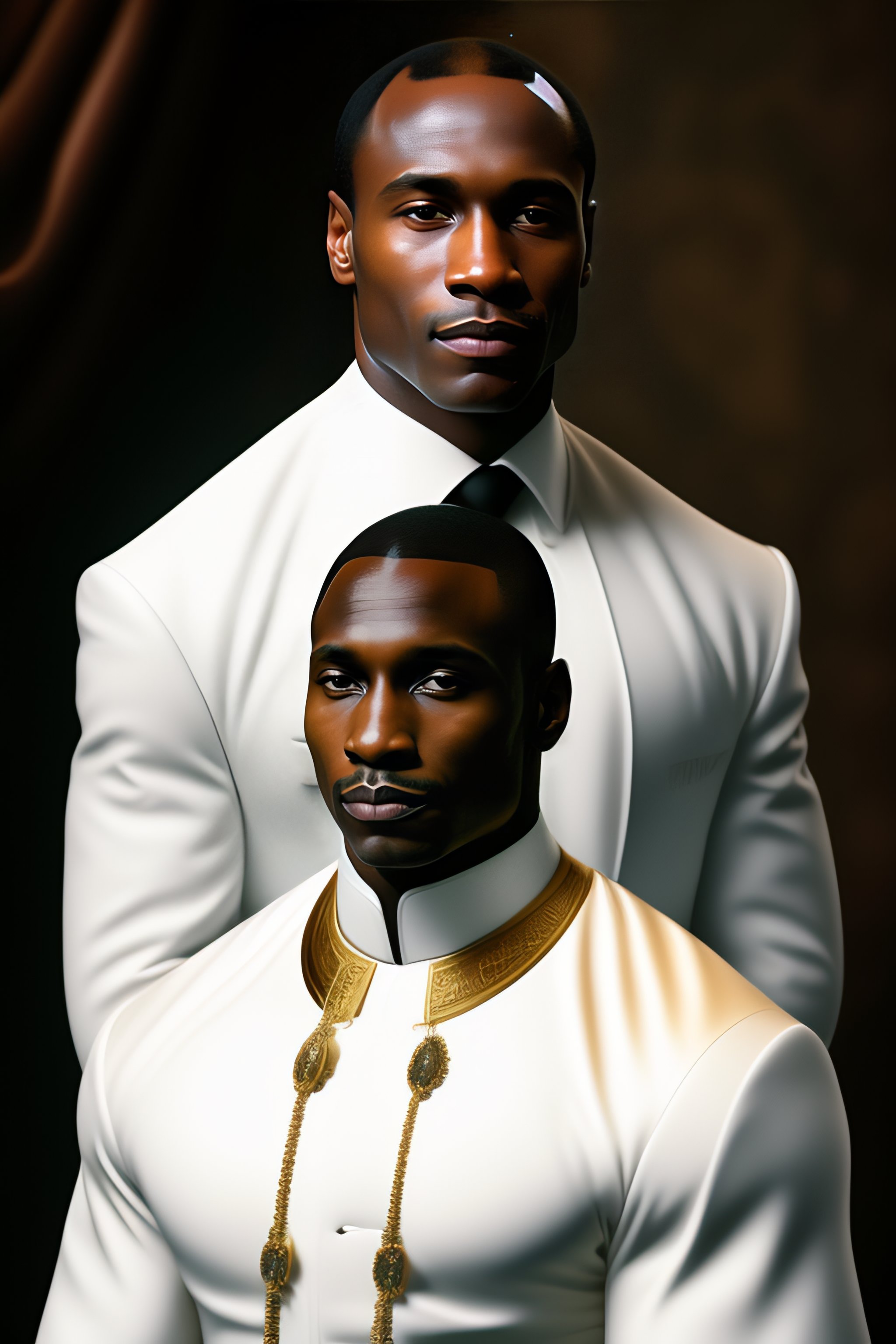 Lexica - Putin black skinned