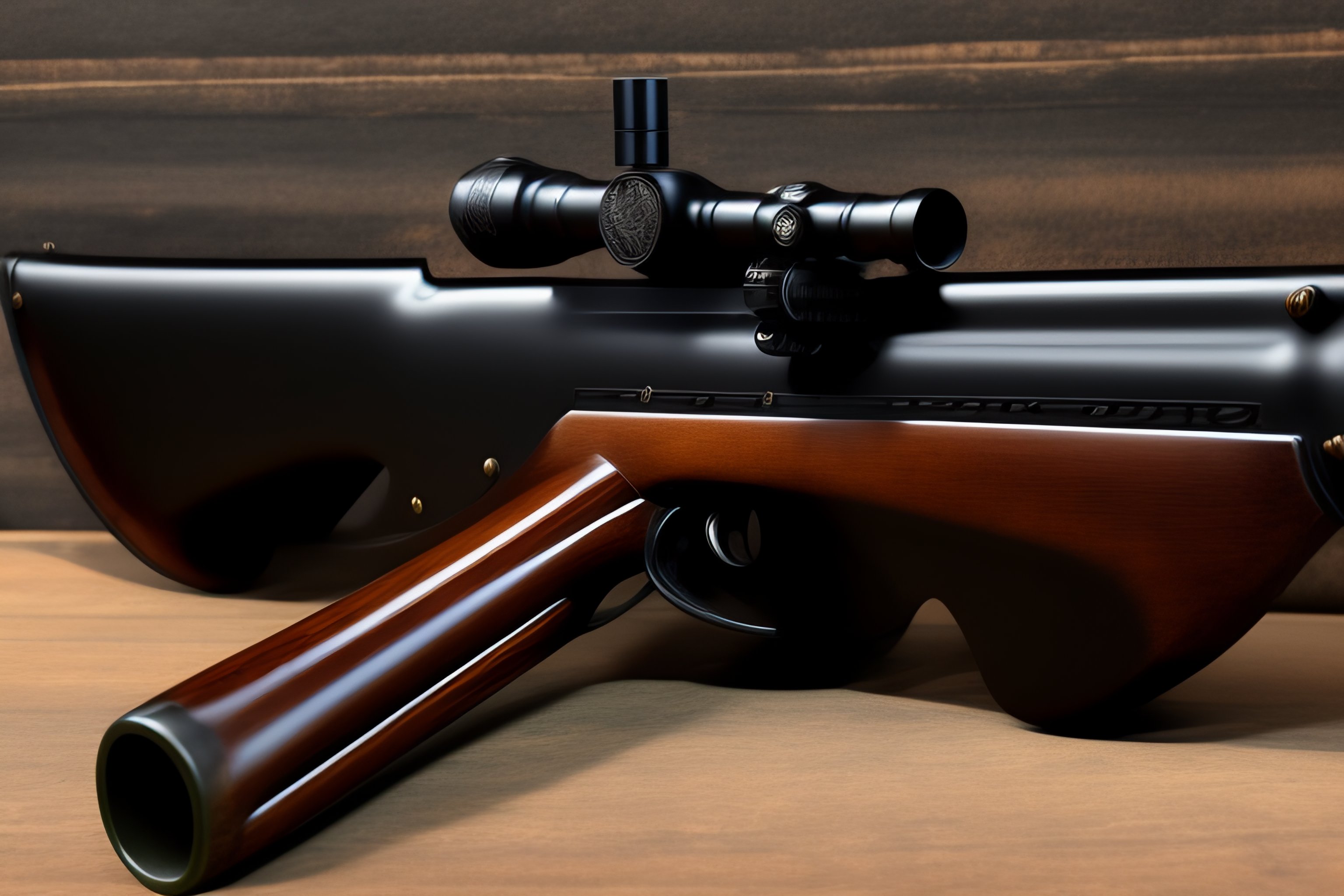 Lexica - World war 2 rifle france rebelion side full view