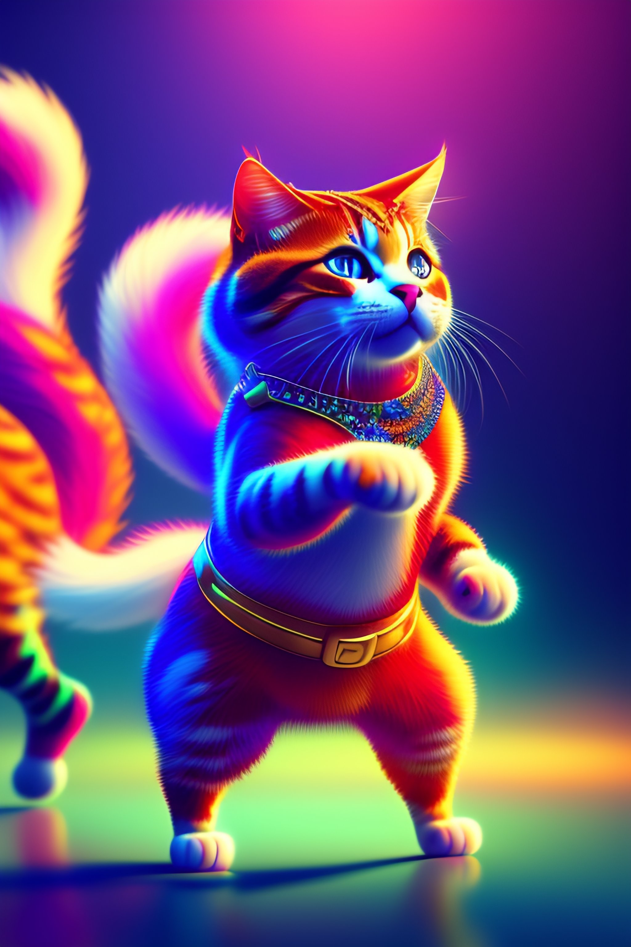 Lexica - Highly detailed dancing cat just dance, art station ...