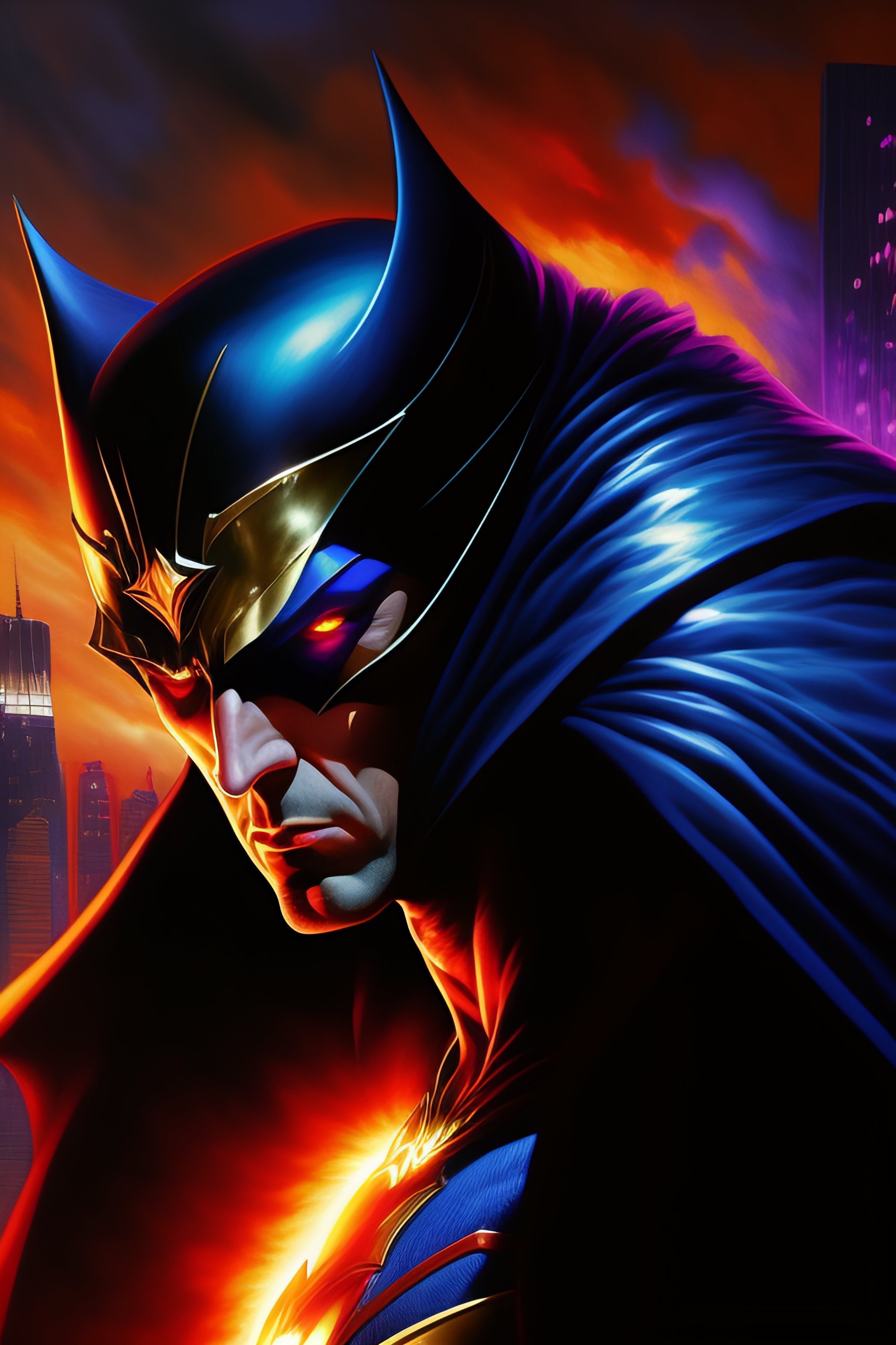 Lexica - Male super hero mutant raven hybrid with black magic powers ...