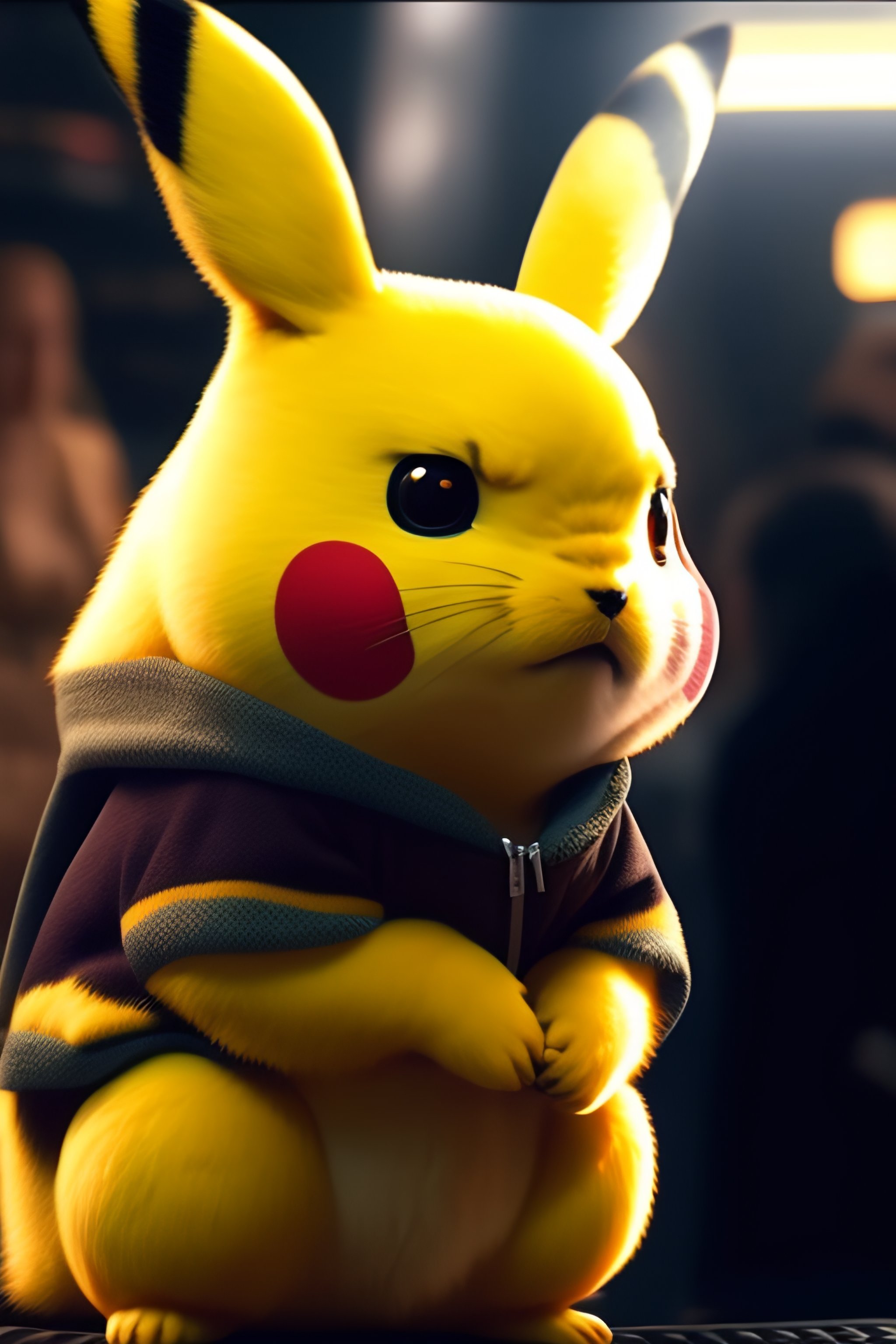 Lexica - Pikachu in interstellar movie