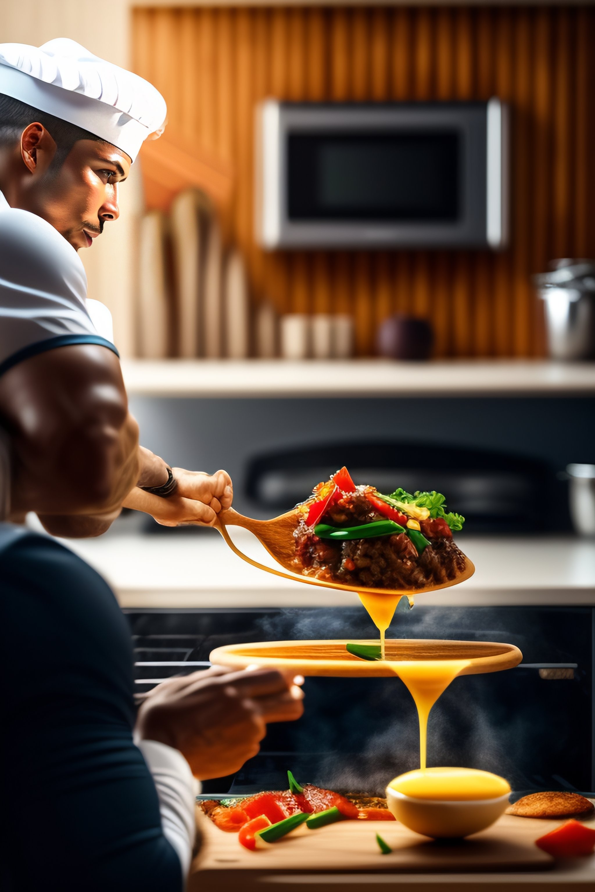 Lexica - Ronaldo cooking