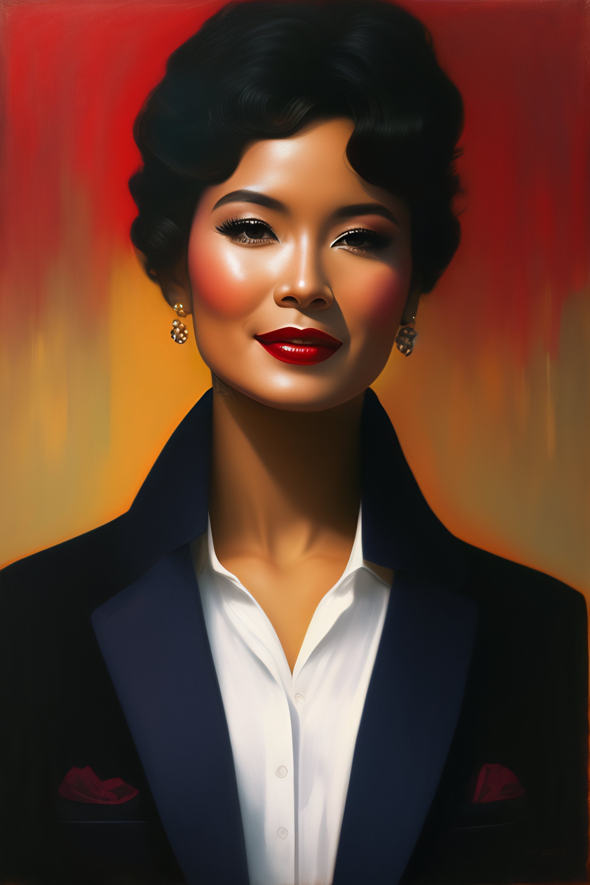 Lexica - A beautiful tone woman wearing casual clothes