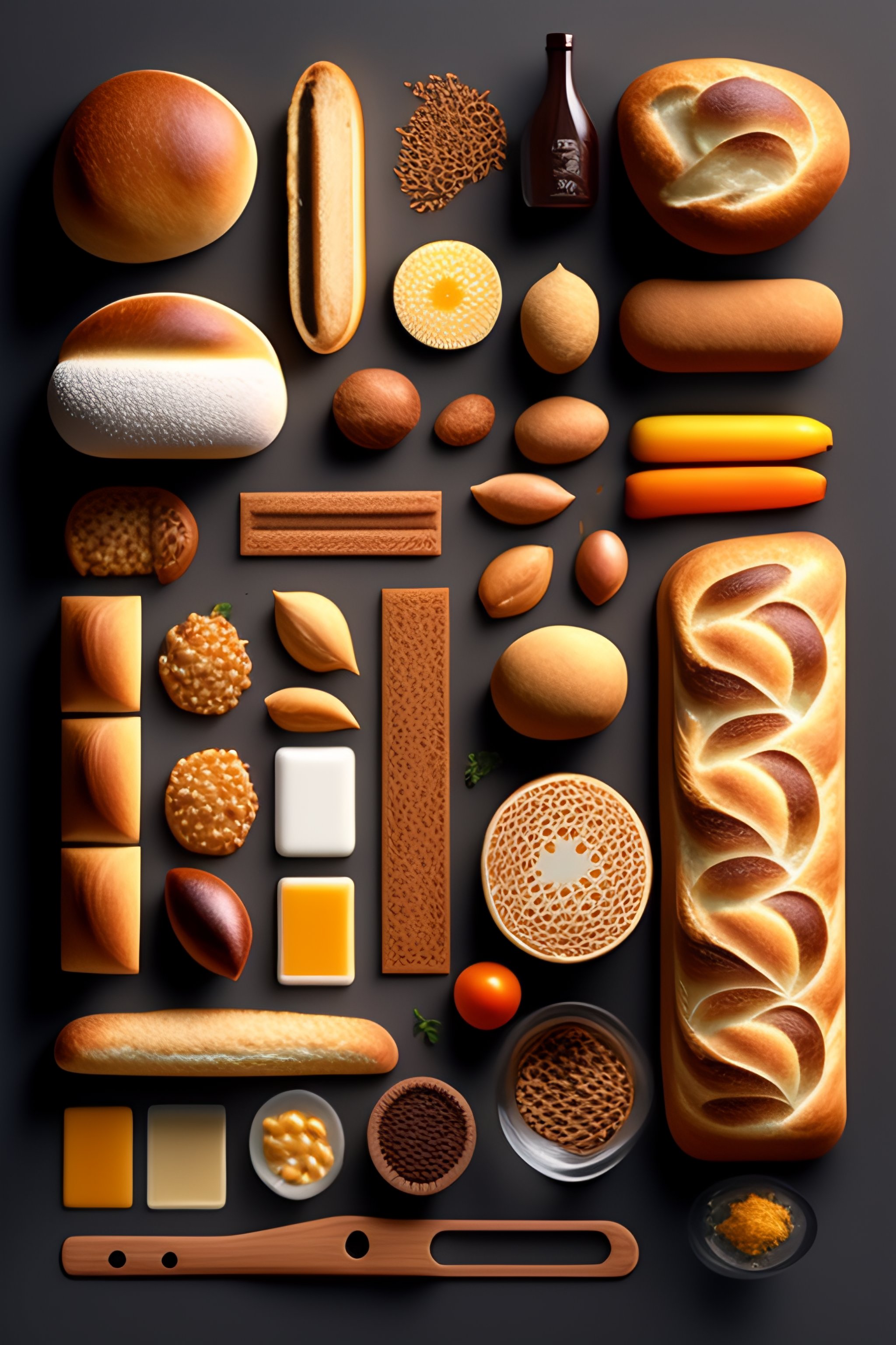 Lexica - Bread making, Knolling, Knolling layout, Deconstruction ...