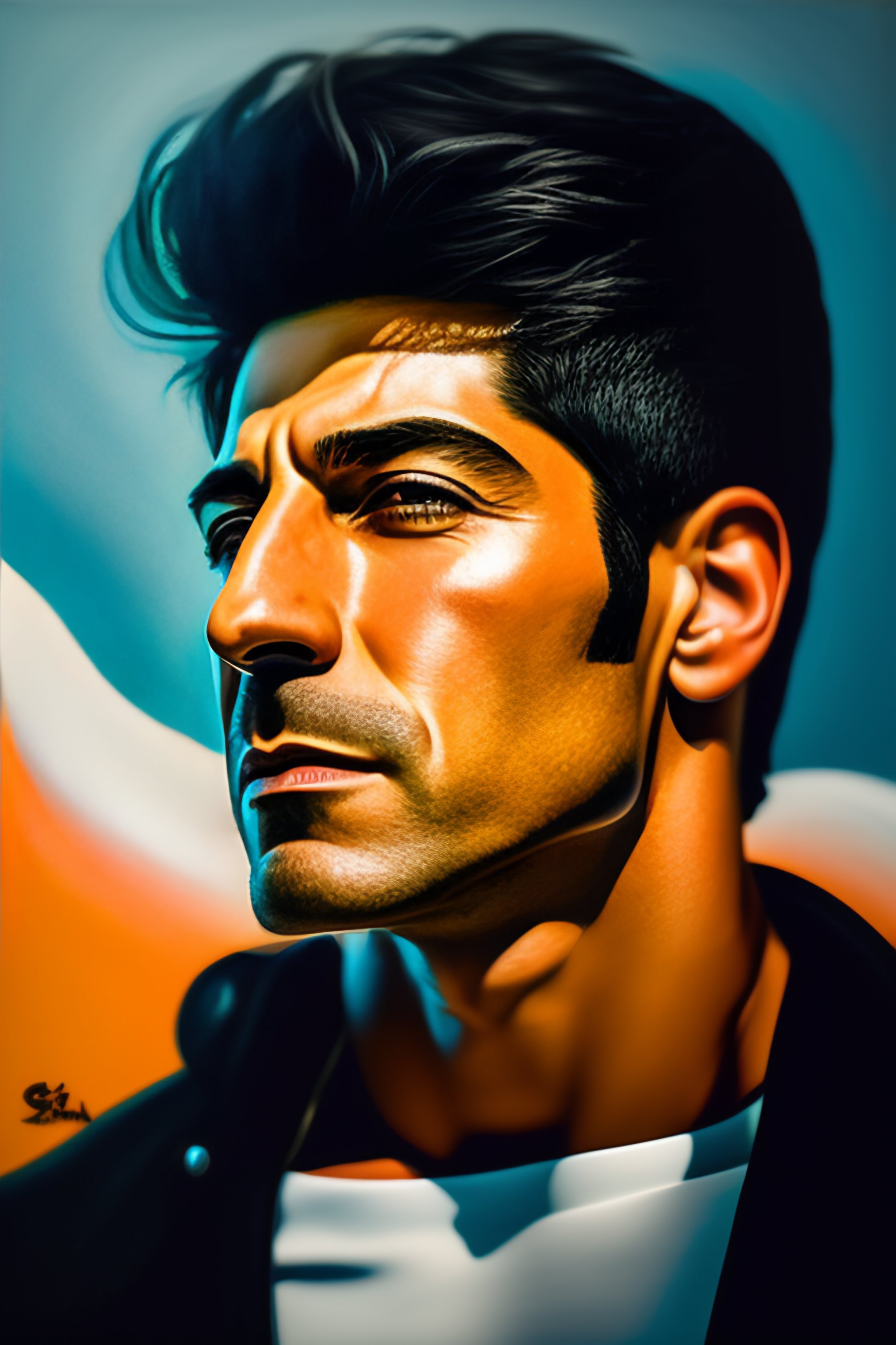 Lexica - Portrait of sakis rouvas